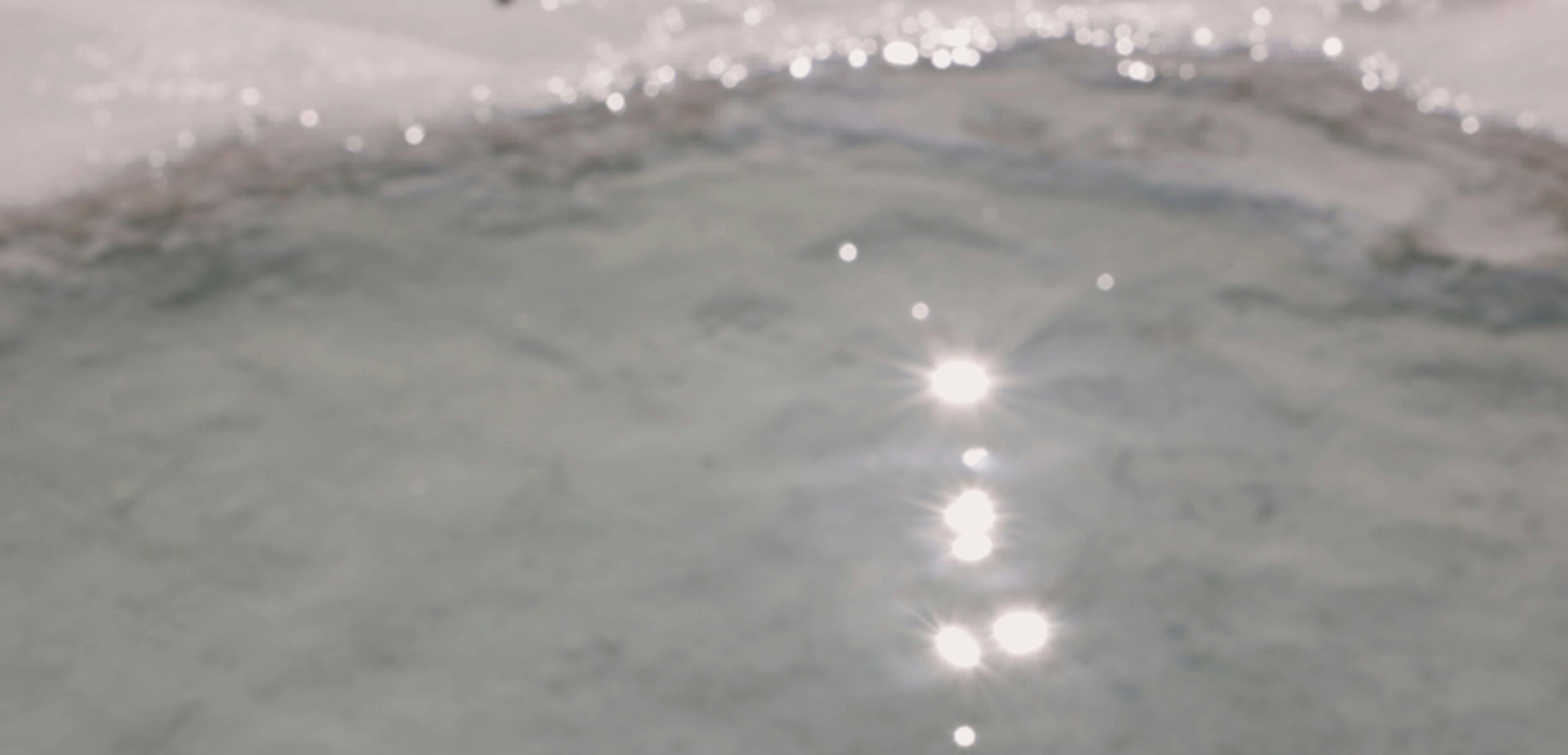 Close Up View of Shallow Water in the Beach Free Stock Video Footage ...