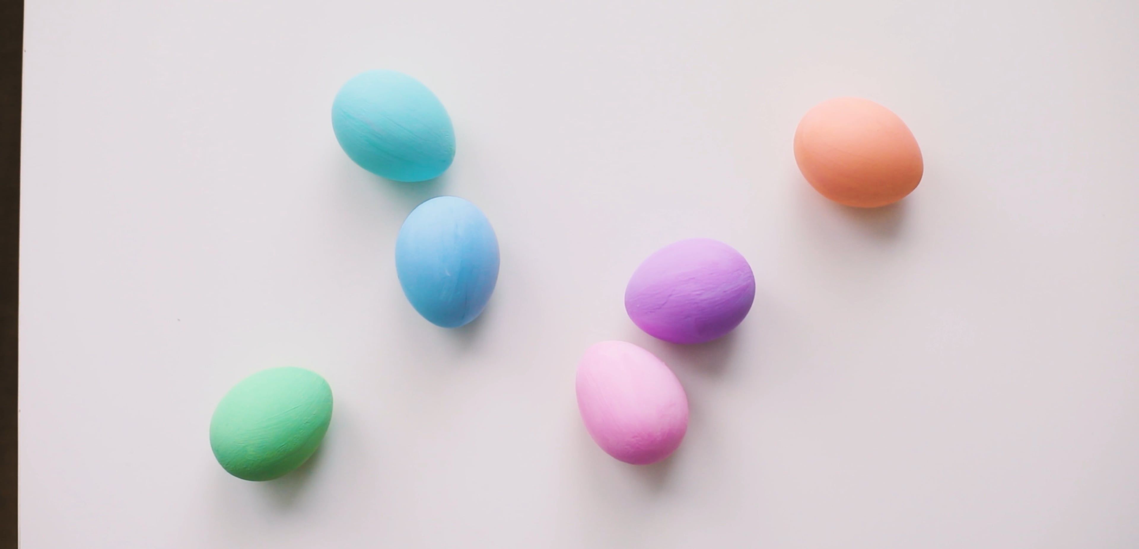 Video of Colored Eggs · Free Stock Video