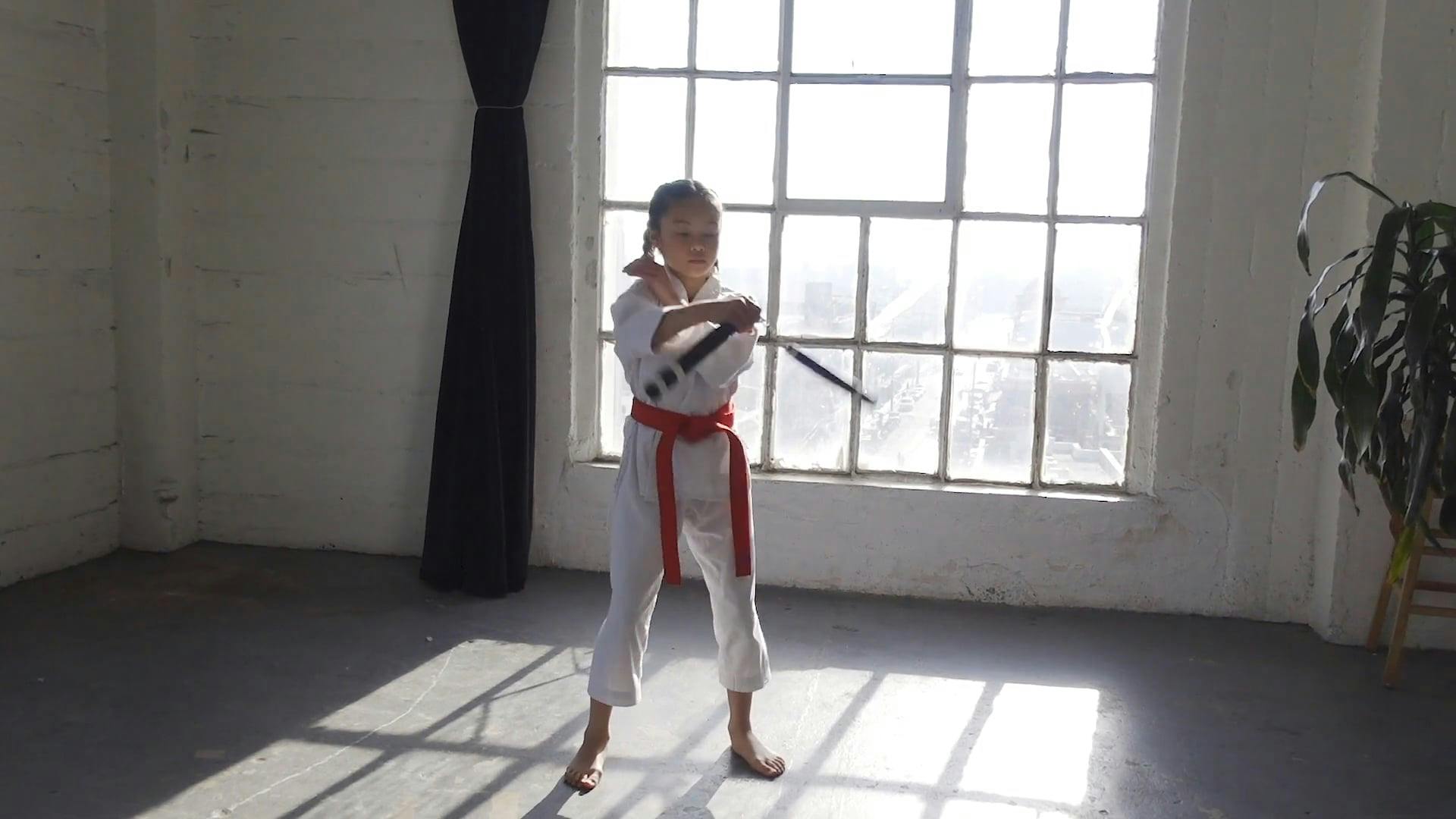 A Girl Using Nunchucks Free Stock Video Footage, Royalty-Free 4K & HD ...