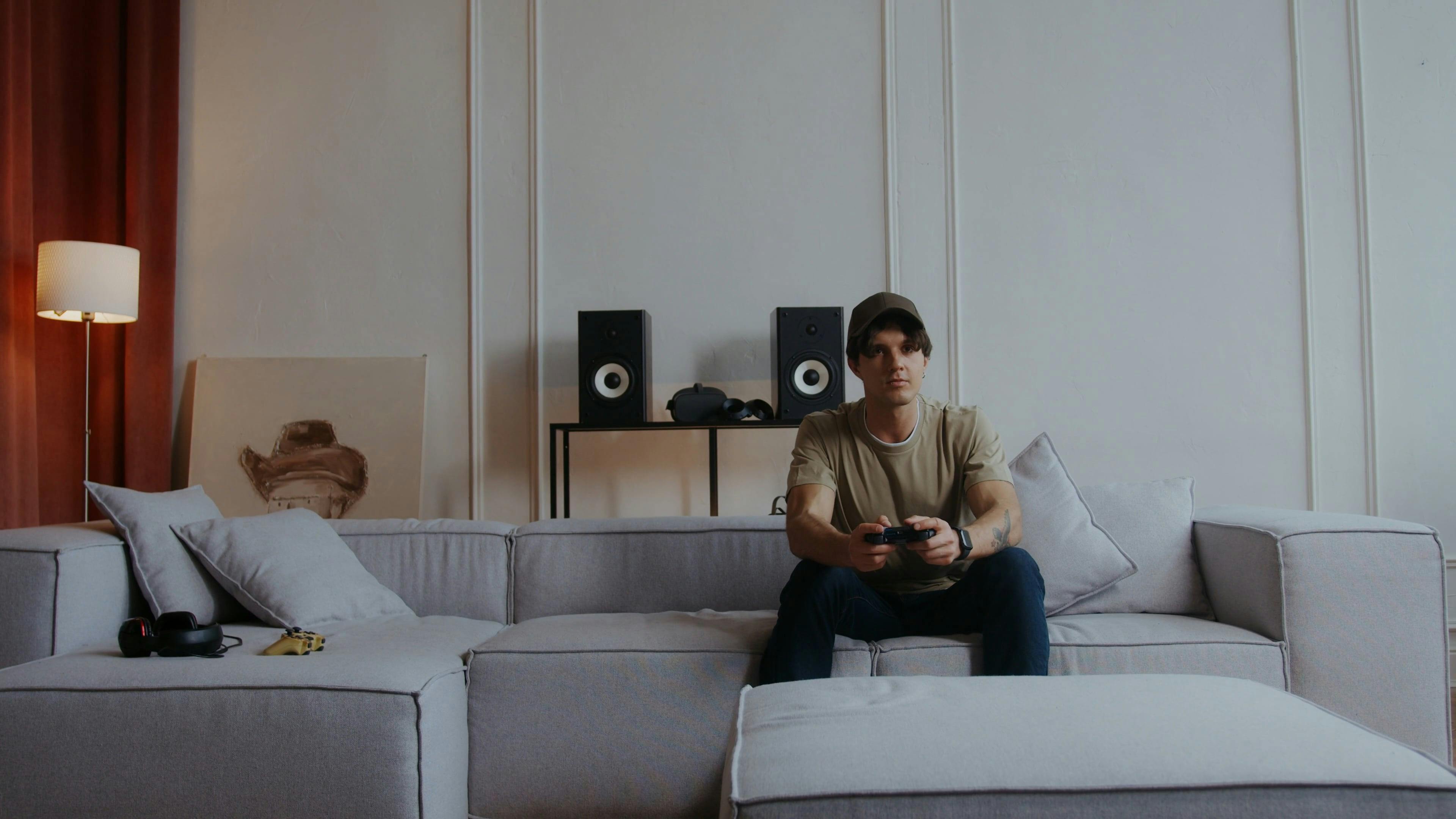 People Playing Game Console · Free Stock Video