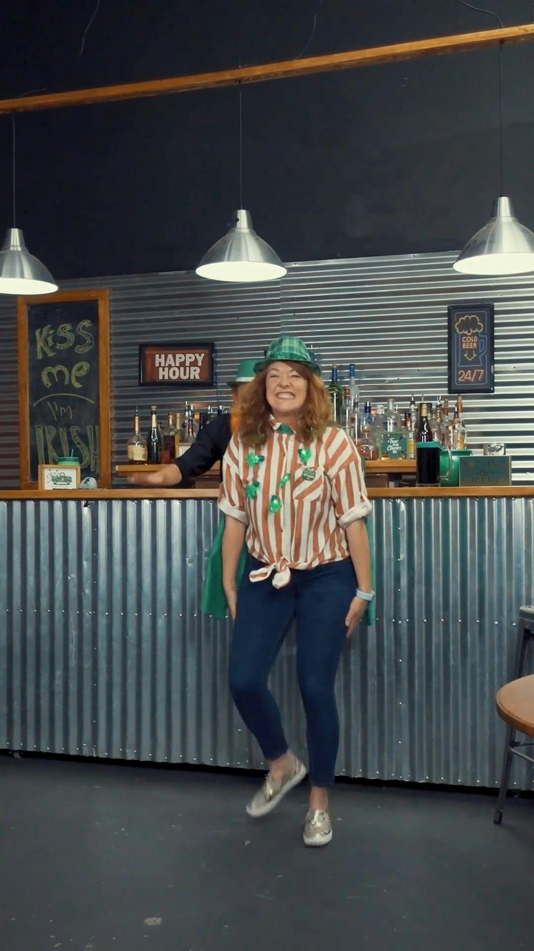 A Woman Dancing in a Bar · Free Stock Video