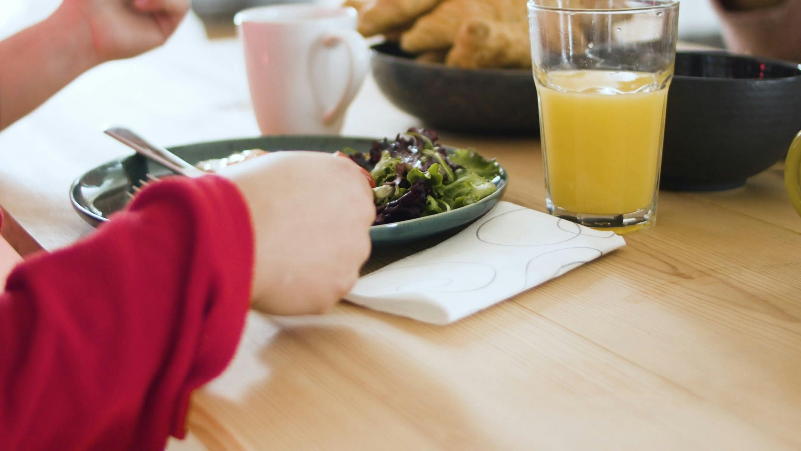 Person Eating Breakfast Free Stock Video Footage, Royalty-Free 4K & HD ...