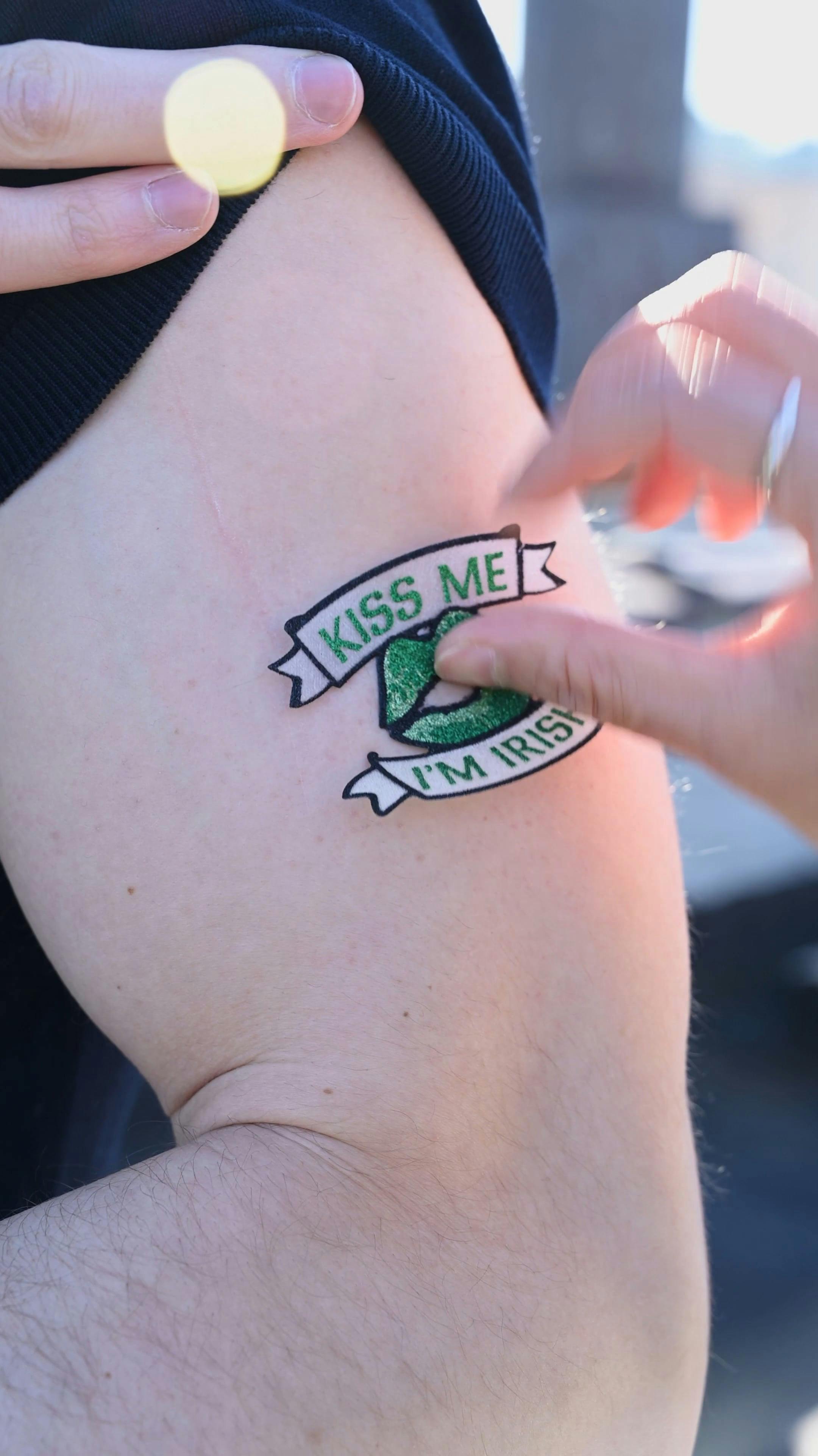 Putting Sticker on a Person's Arm Free Stock Video Footage, Royalty ...