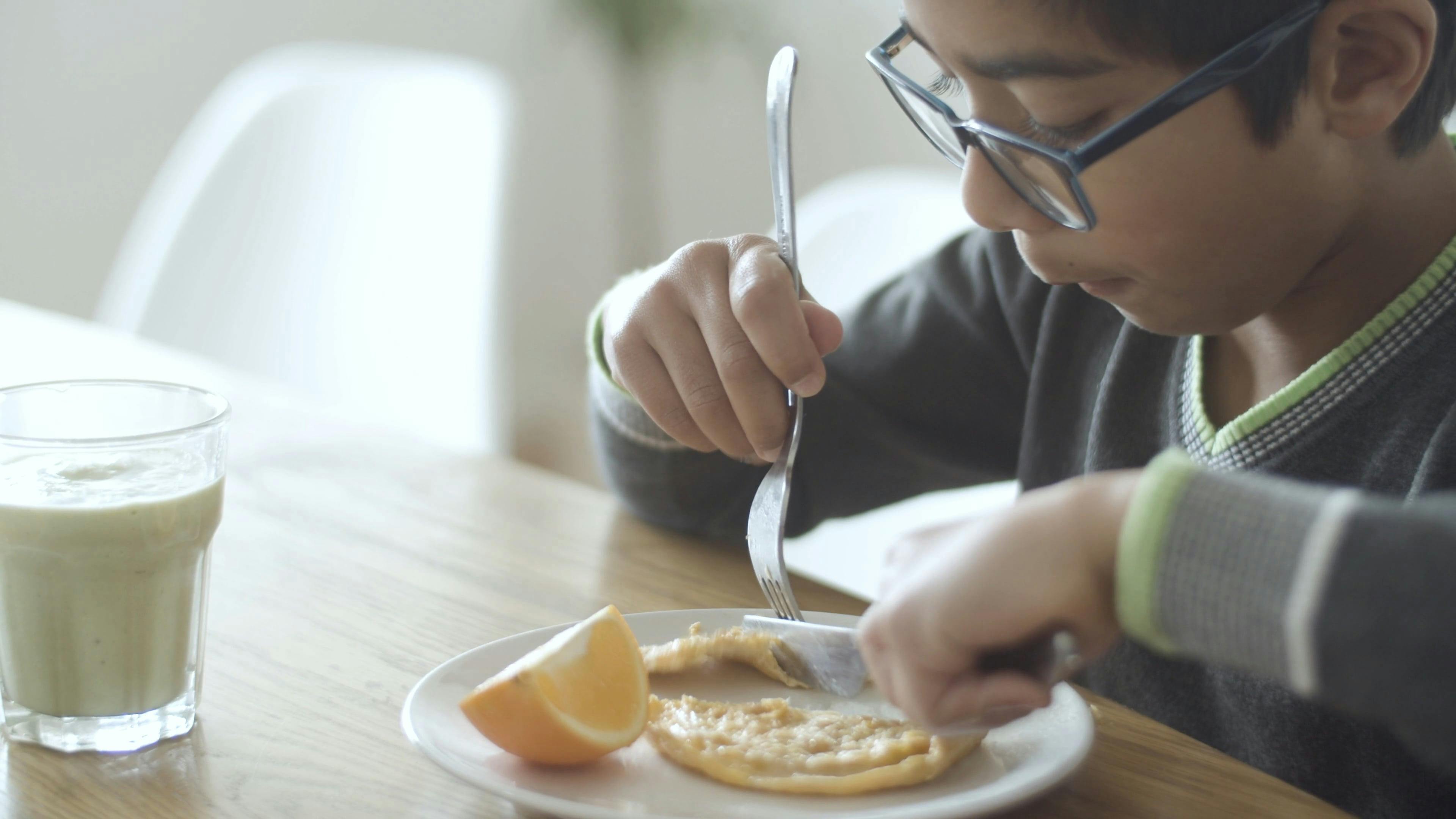 Video of a Boy Eating Free Stock Video Footage, Royalty-Free 4K & HD ...