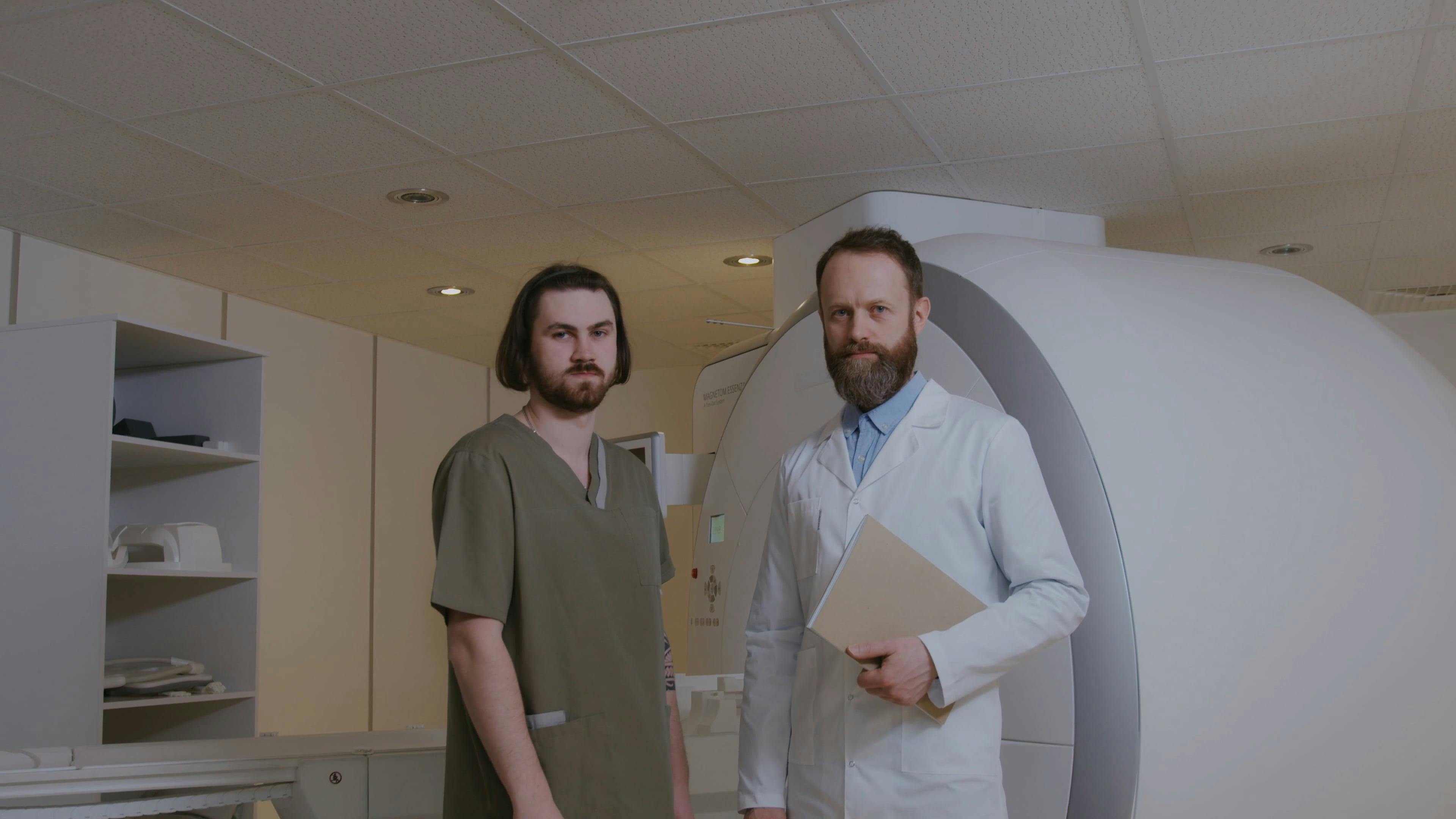 A Doctor And A Sonographer In Their Uniform Free Stock Video Footage ...