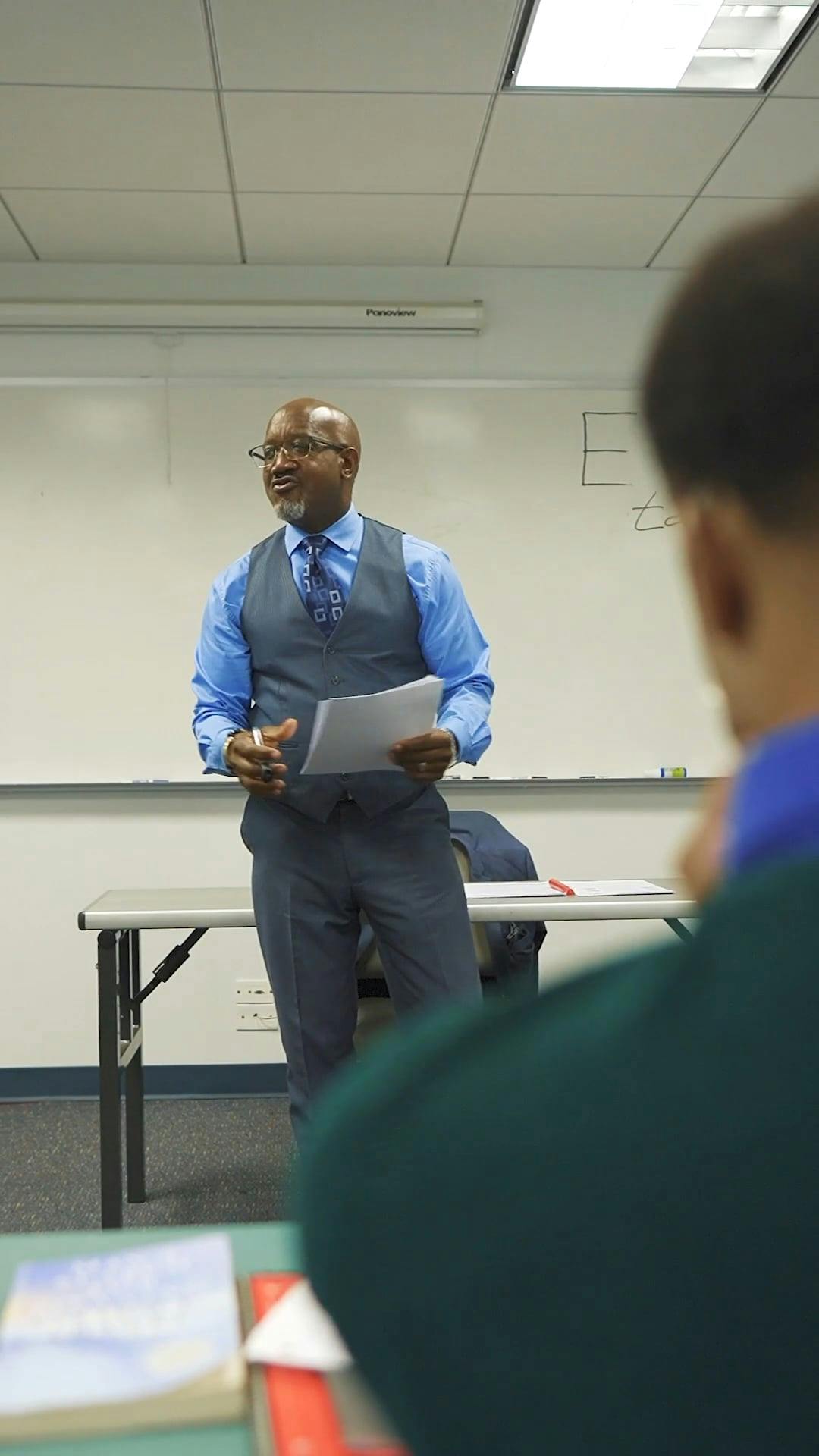 Teacher Giving Instructions to His Students · Free Stock Video