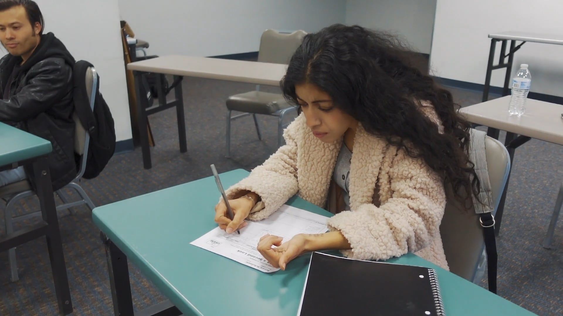 Student Cheating During an Exam · Free Stock Video