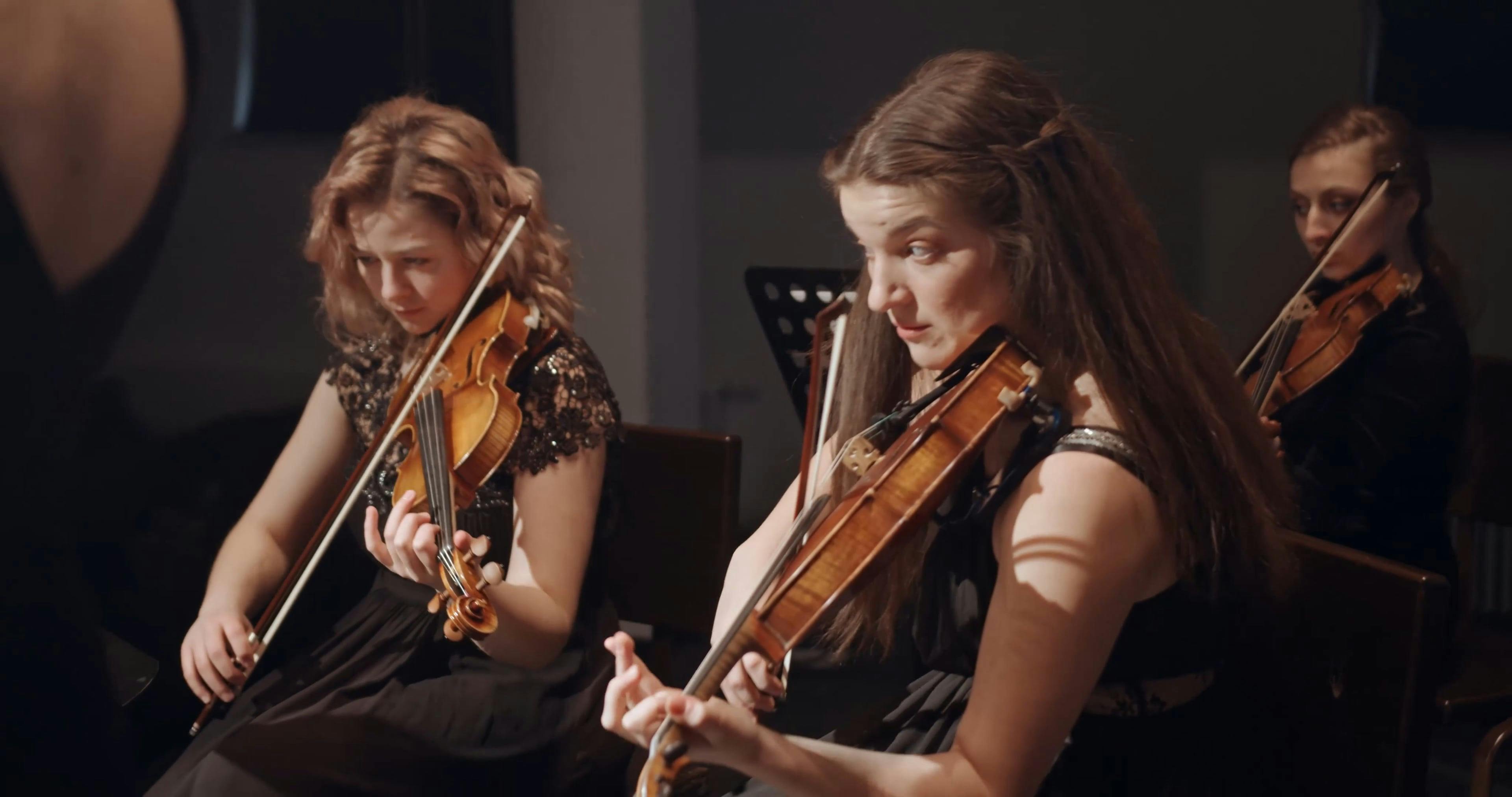 Women Playing Musical Instruments · Free Stock Video