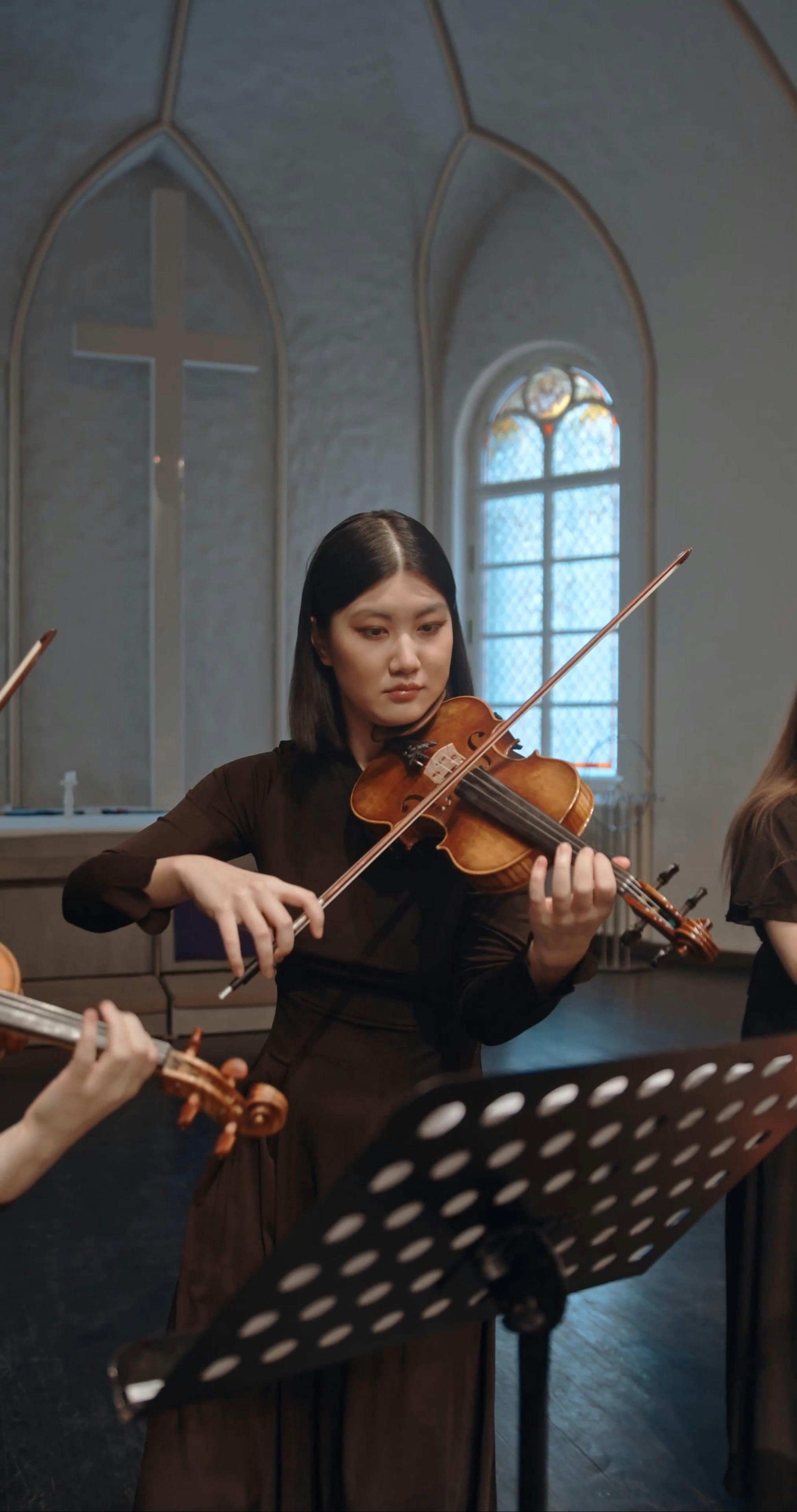 Women Playing Musical Instruments · Free Stock Video