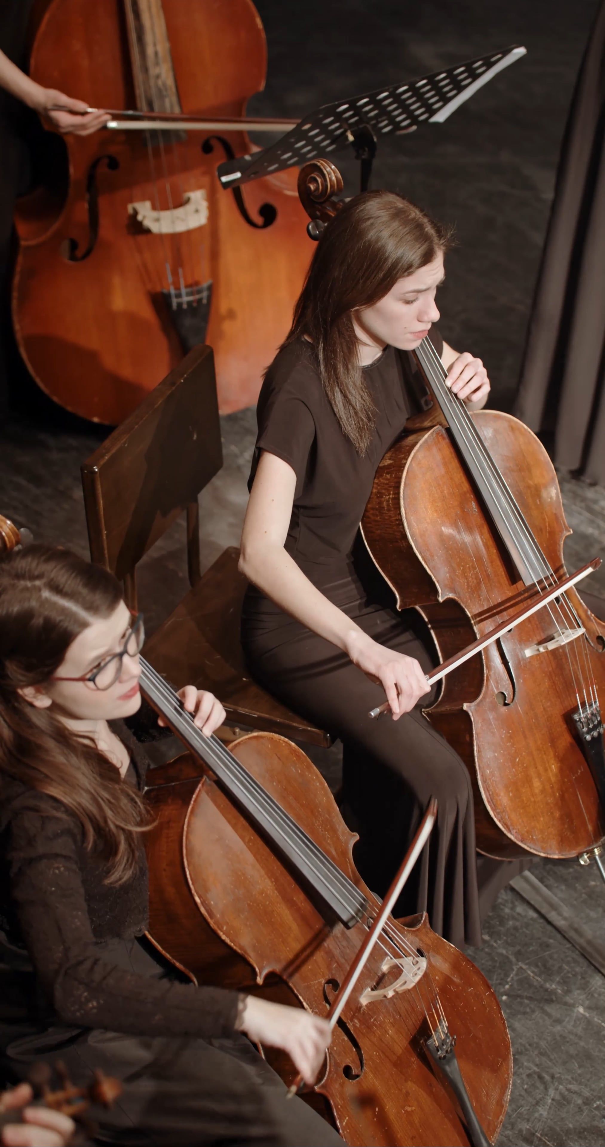 An Orchestra Playing Music · Free Stock Video