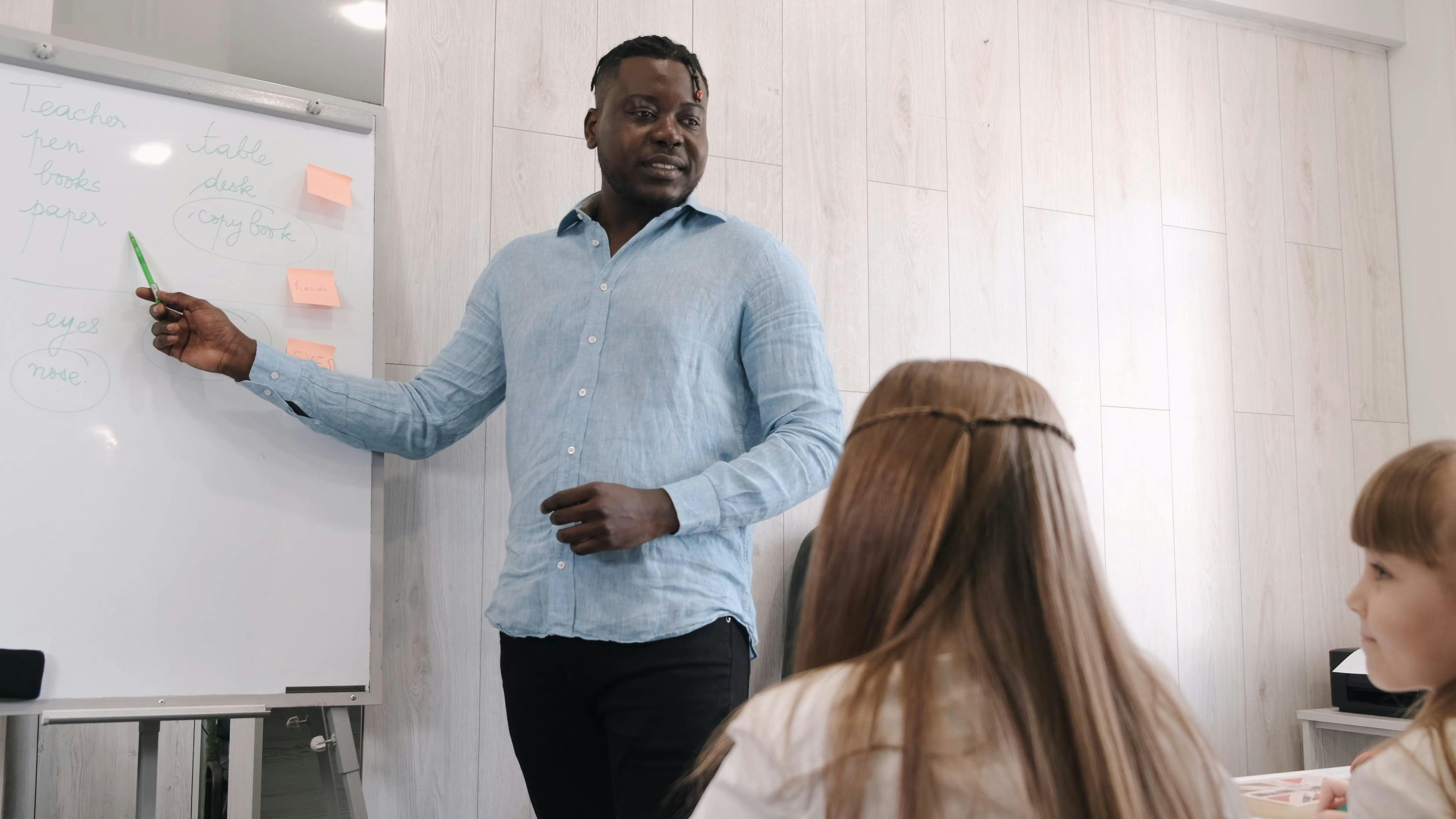 Man Teaching Children Free Stock Video Footage, Royalty-Free 4K & HD ...