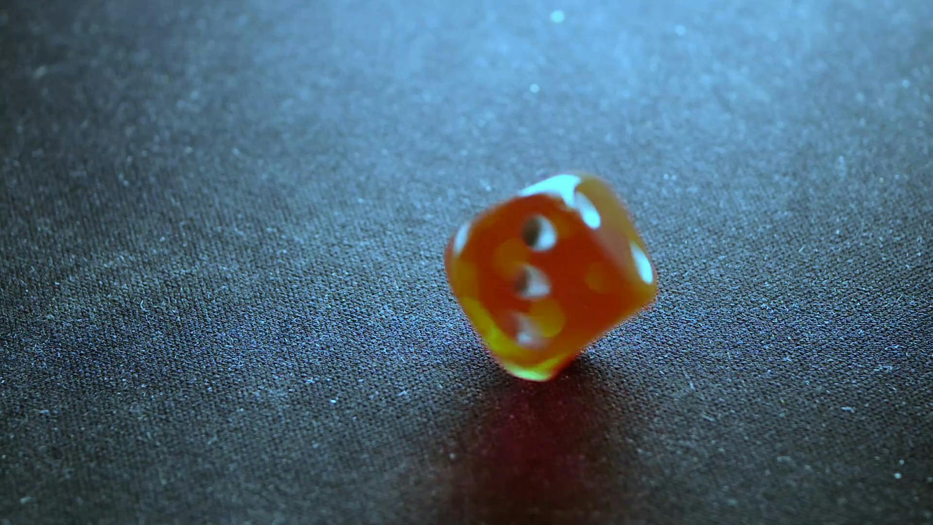 Video of a Rotating Dice · Free Stock Video