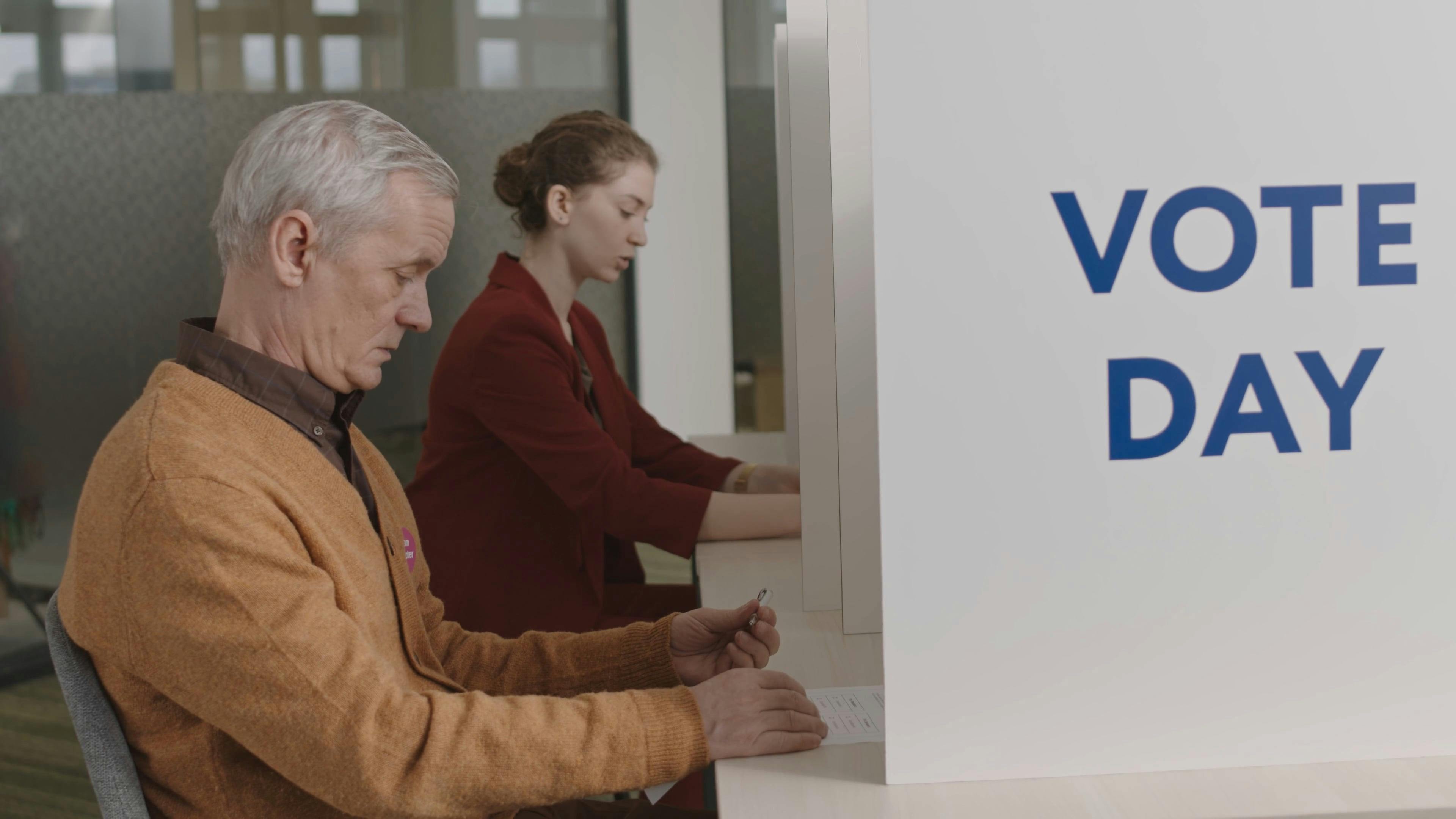 People Voting on Election Day Free Stock Video Footage, Royalty-Free 4K ...