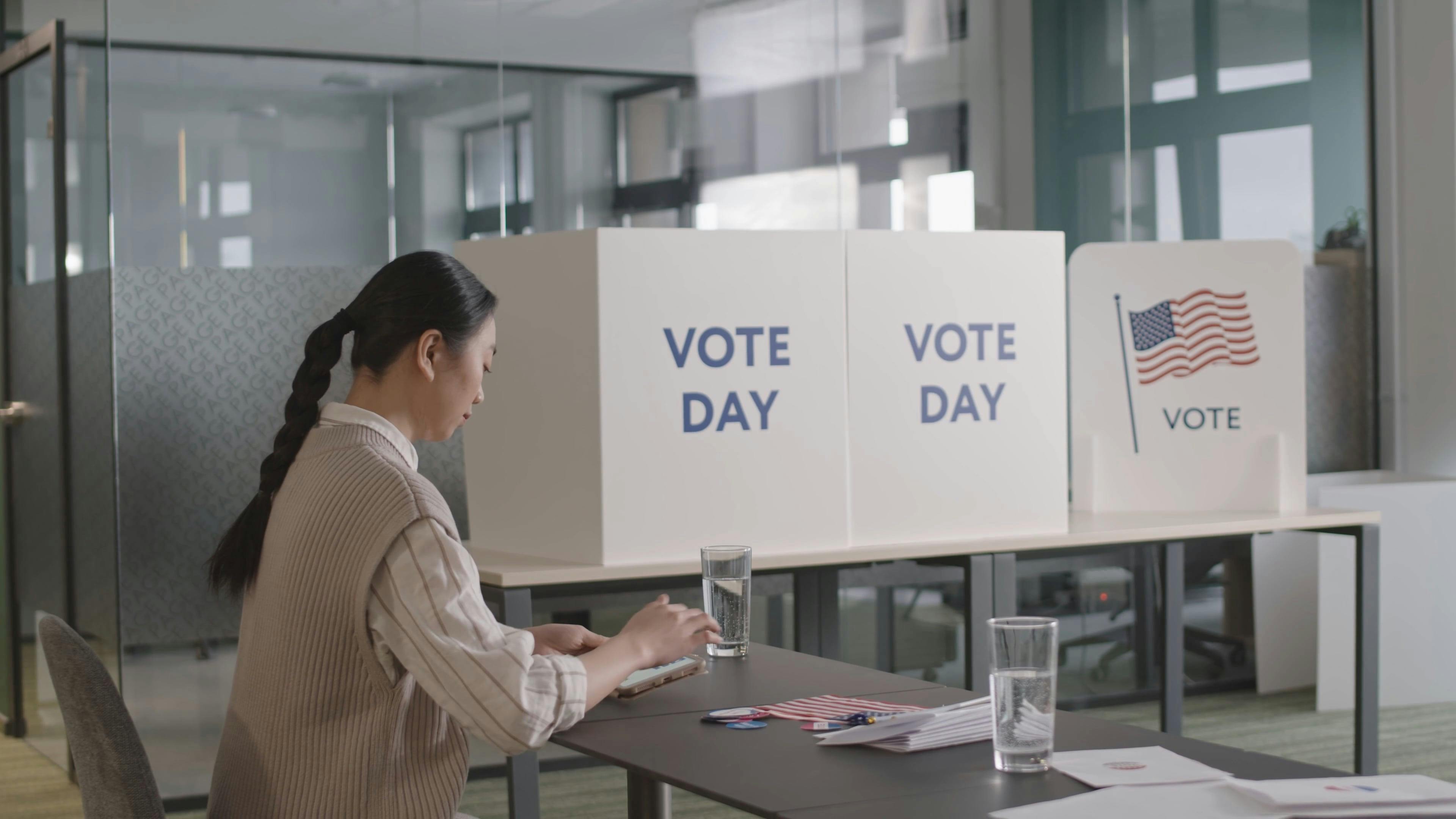 People Casting Their Vote Free Stock Video Footage, Royalty-Free 4K ...