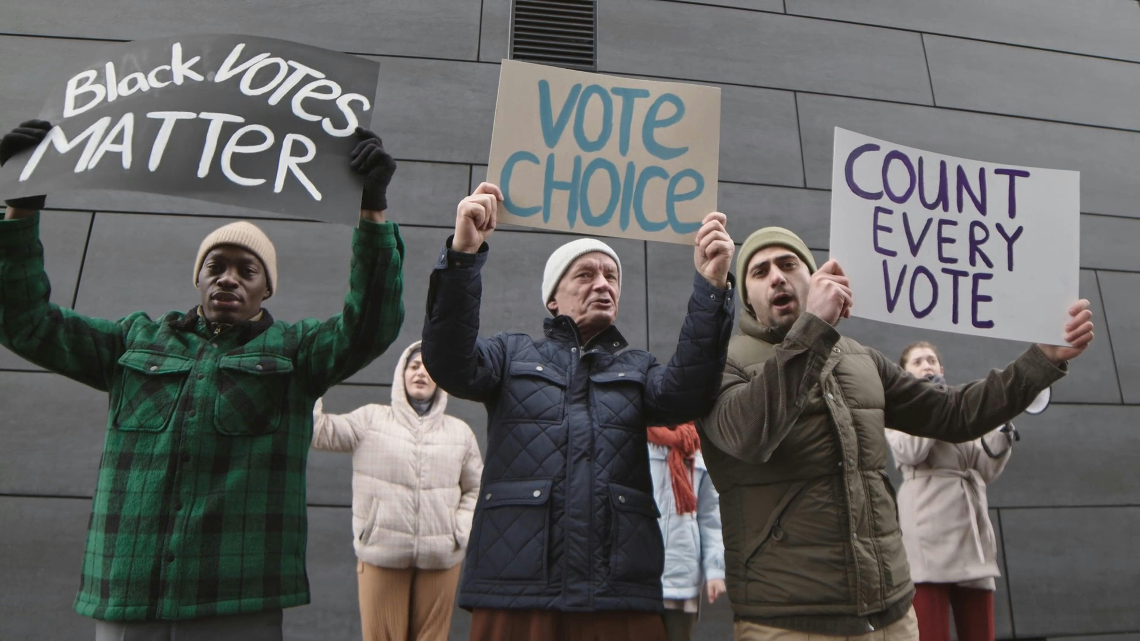 People Protesting Free Stock Video Footage, Royalty-Free 4K & HD Video Clip