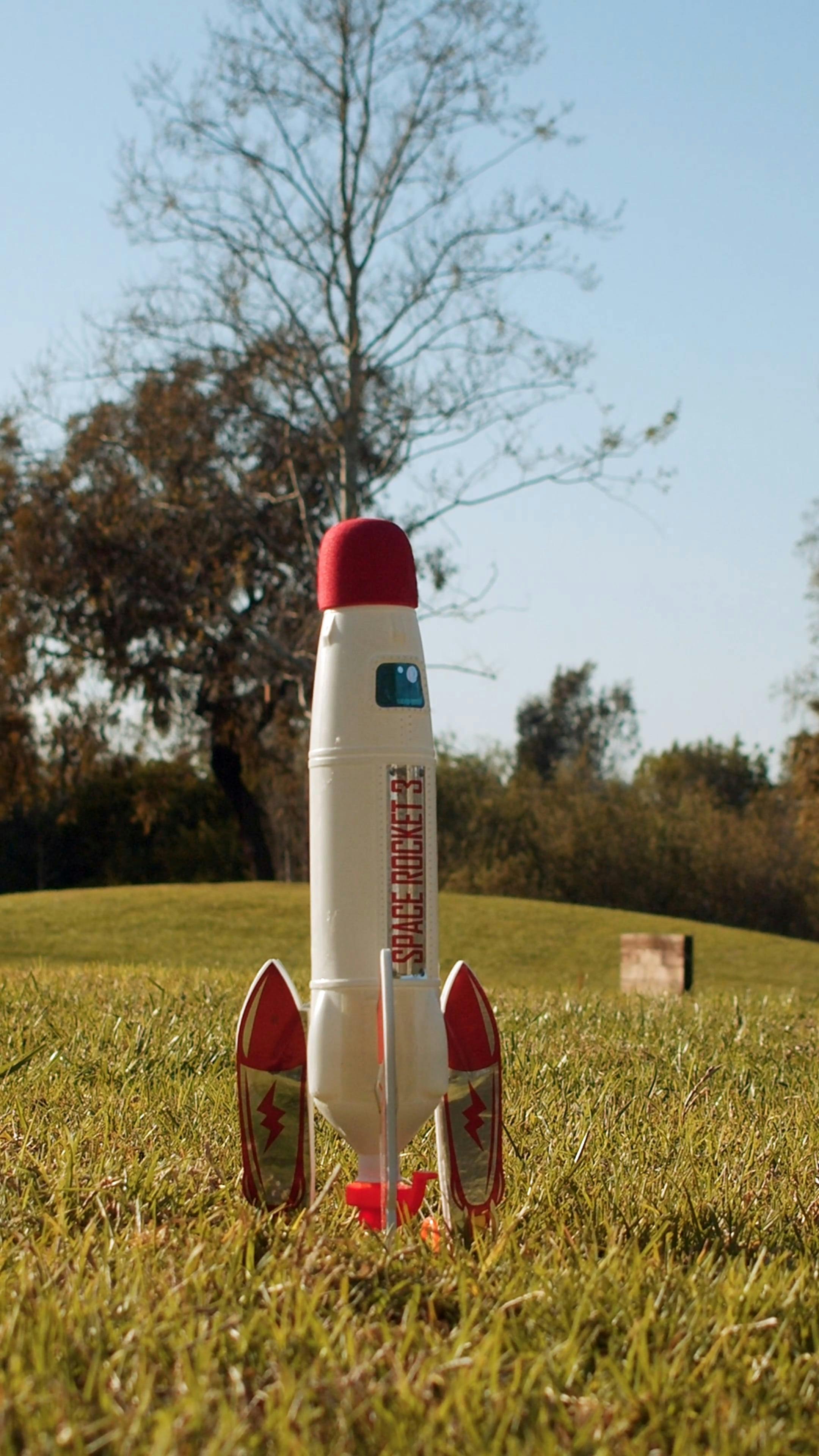 A Toy Rocket Launching to the Air Free Stock Video Footage, Royalty ...