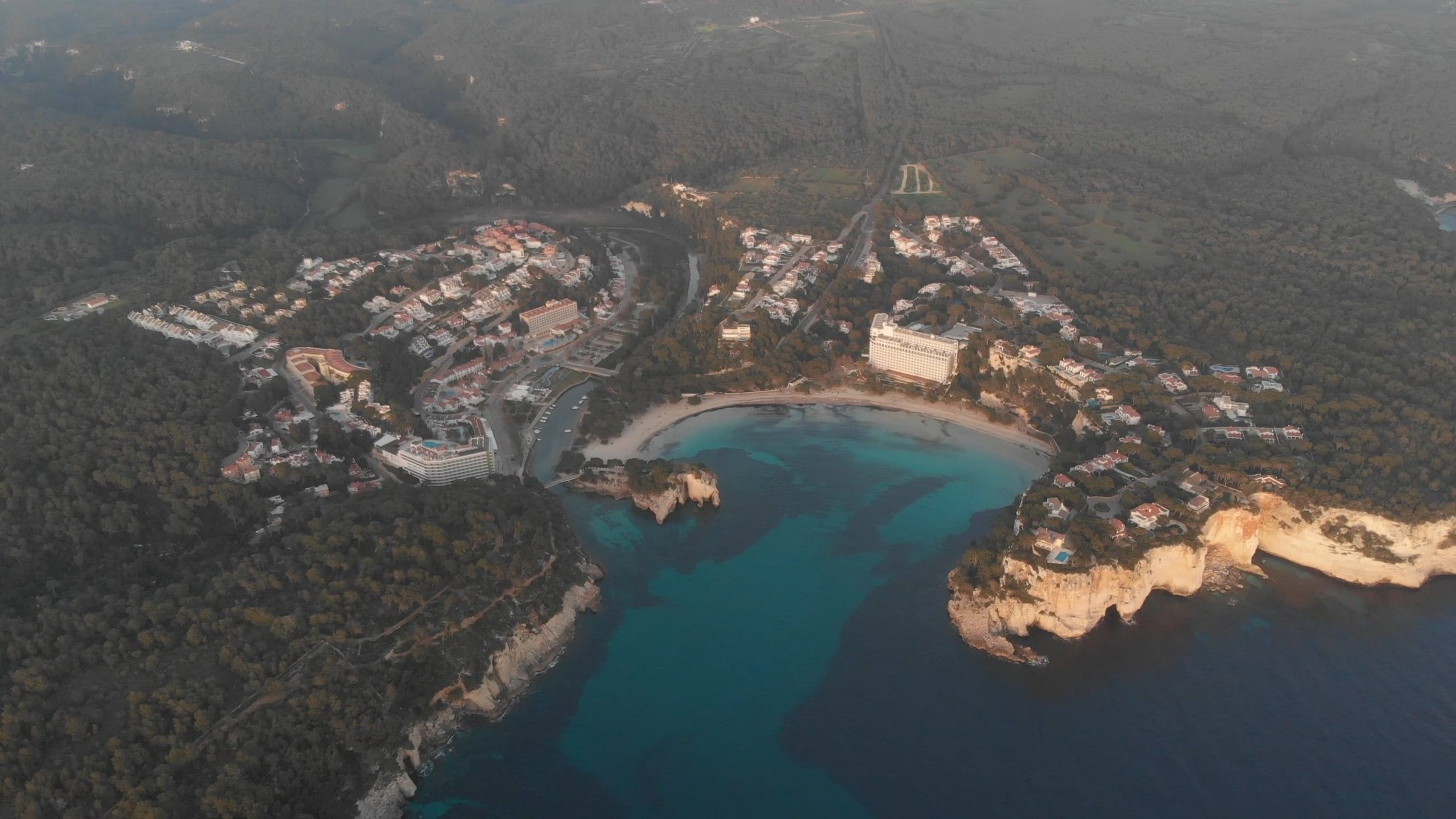 Bird's Eye View of a Beautiful Landscape Free Stock Video Footage ...