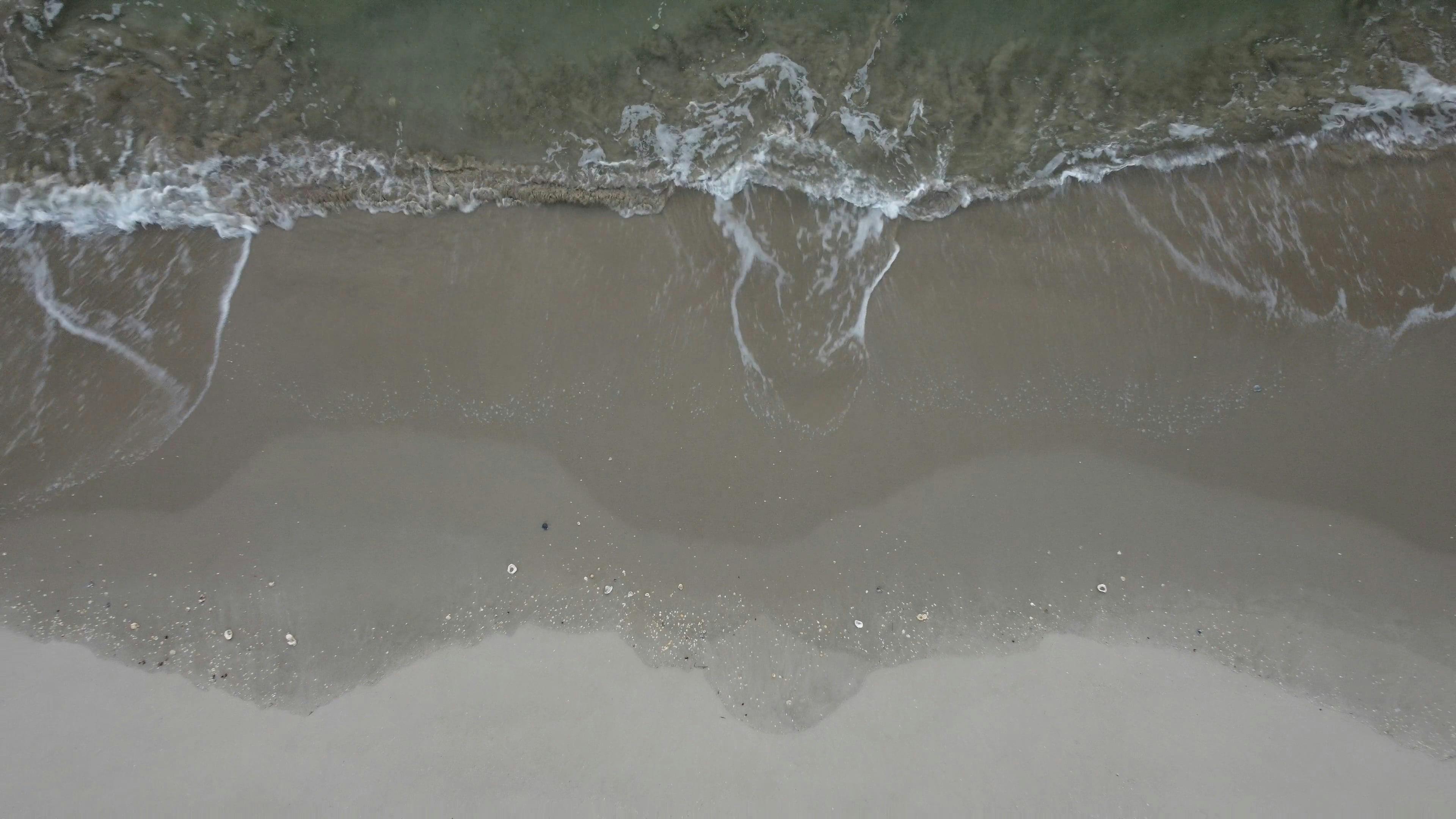 Birds Eye View of Ocean Waves Free Stock Video Footage, Royalty-Free 4K ...