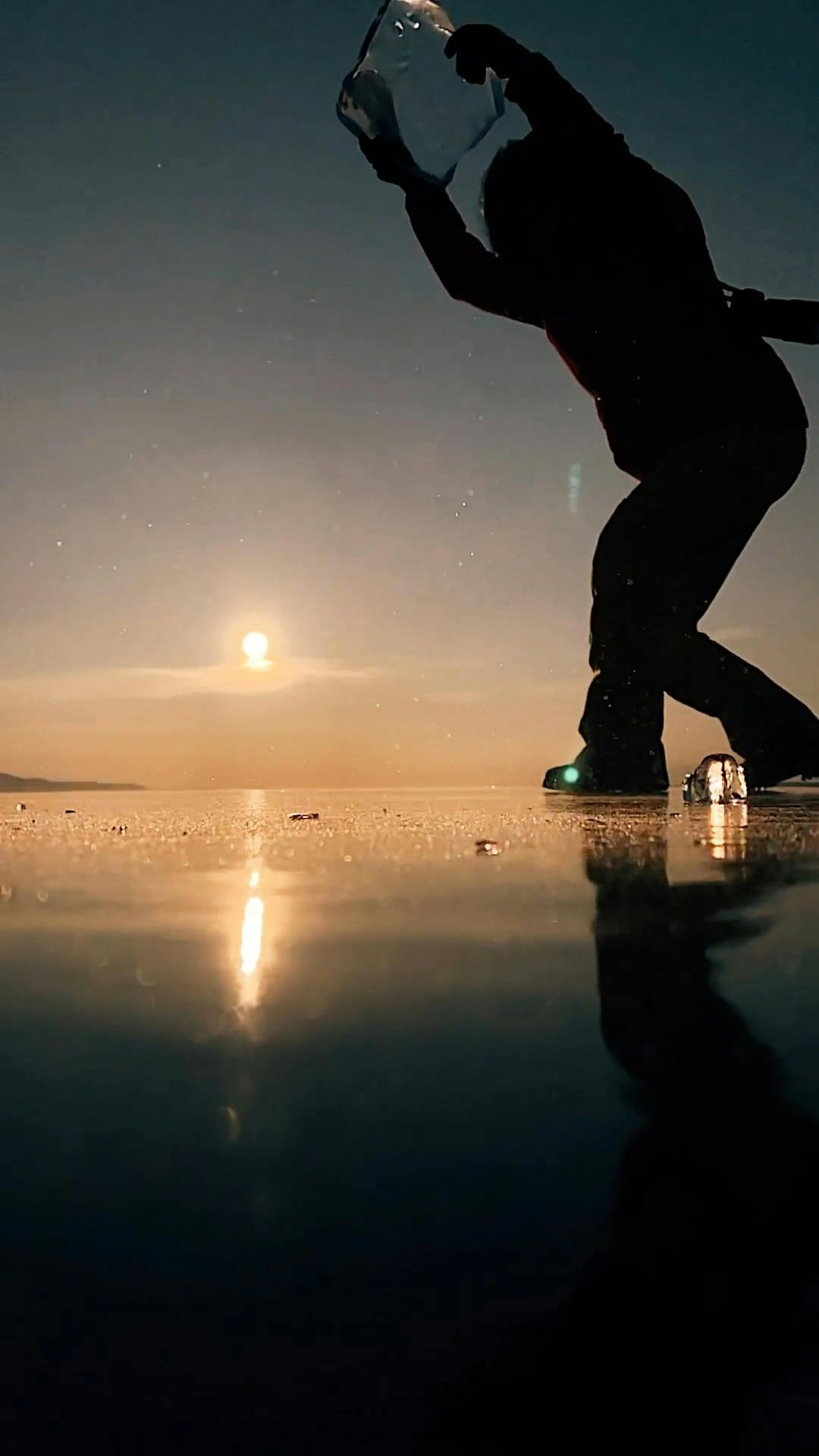 Man Breaking Ice Free Stock Video Footage, Royalty-Free 4K & HD Video Clip