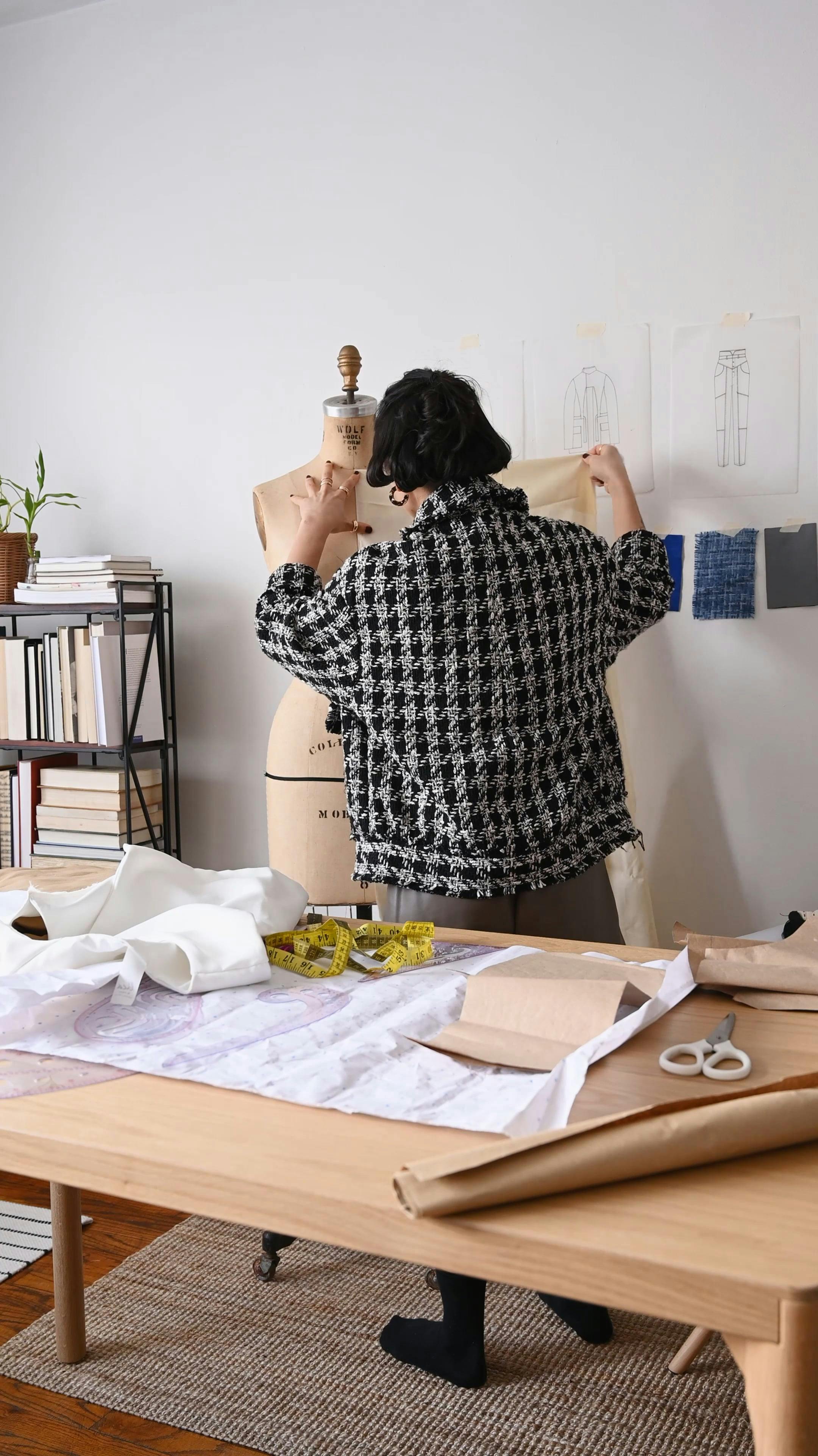 Tailor Making Some Adjustments · Free Stock Video