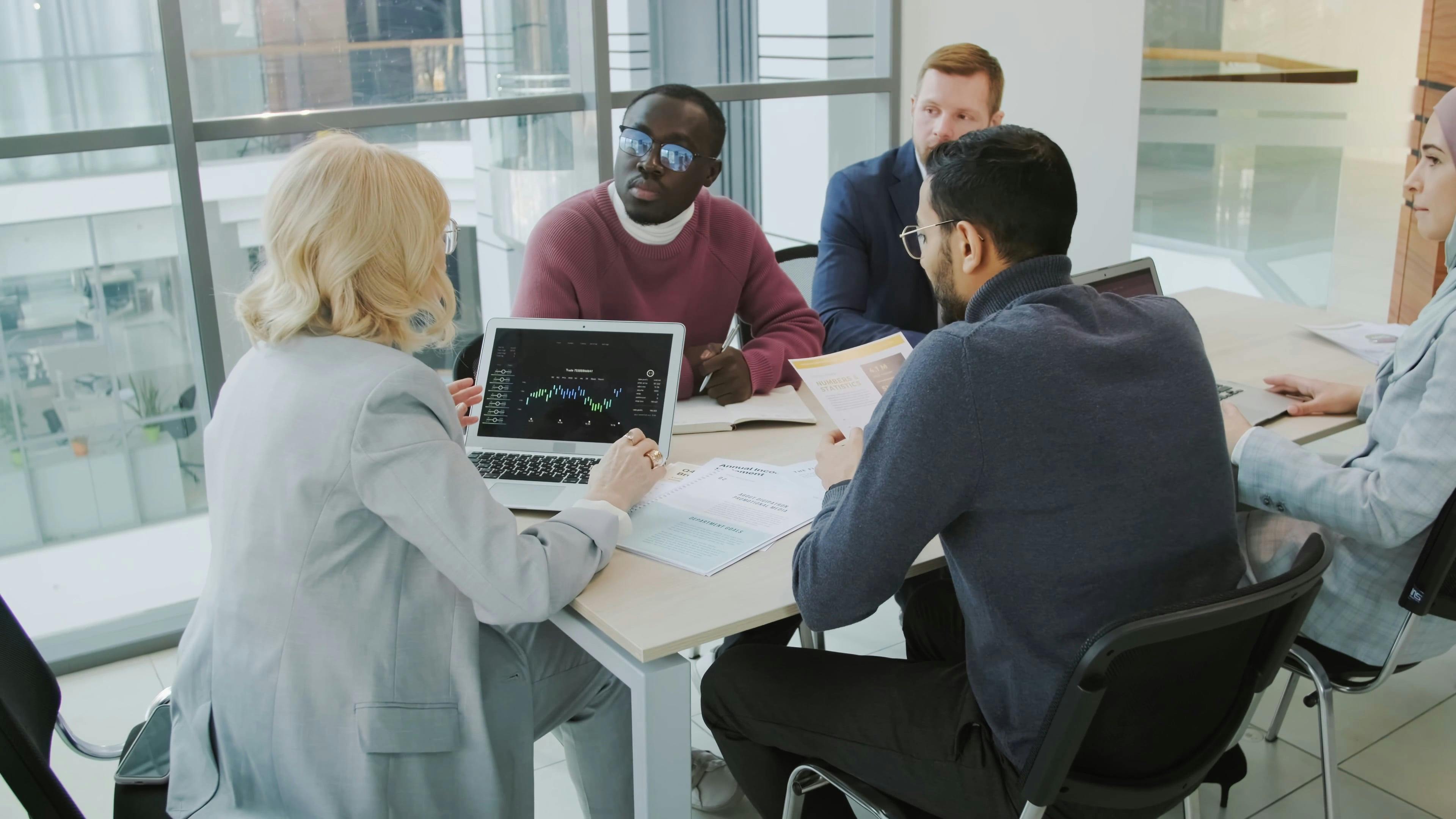 A Young Woman Attending a Business Conference · Free Stock Video