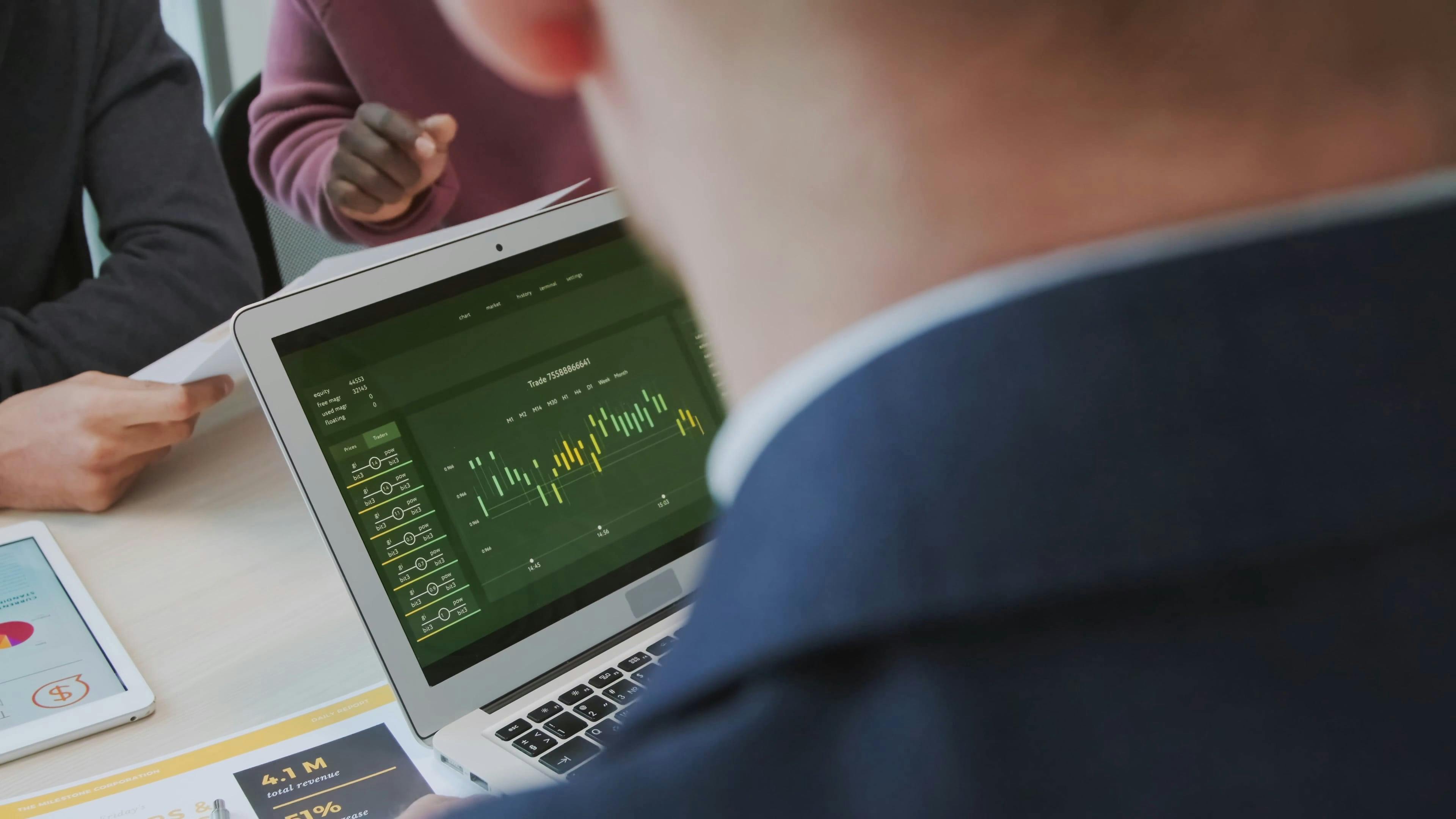 Group Of People Sitting Busy Working With Their Laptop Free Stock Video ...