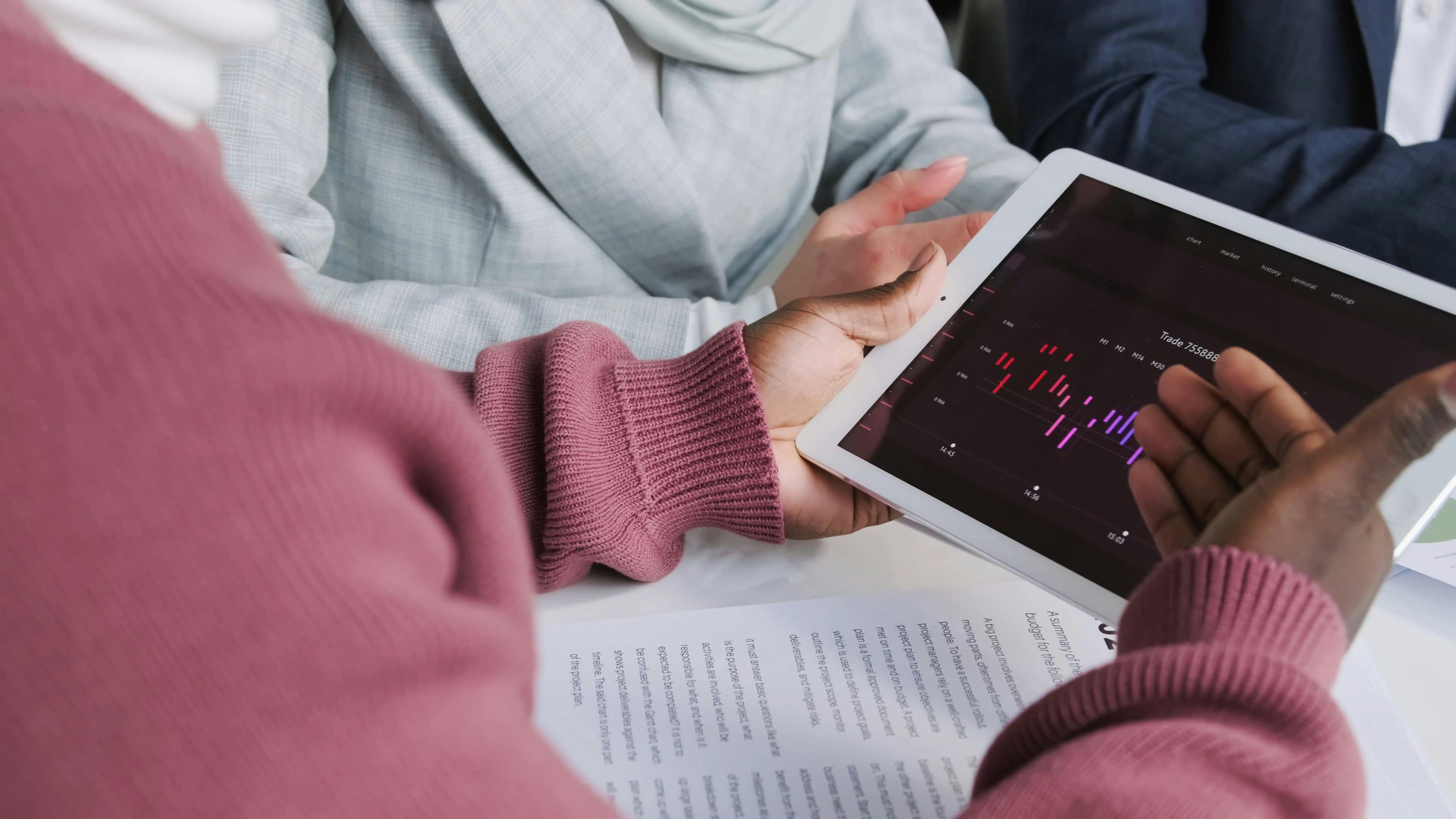 People Looking in the Ipad Free Stock Video Footage, Royalty-Free 4K ...