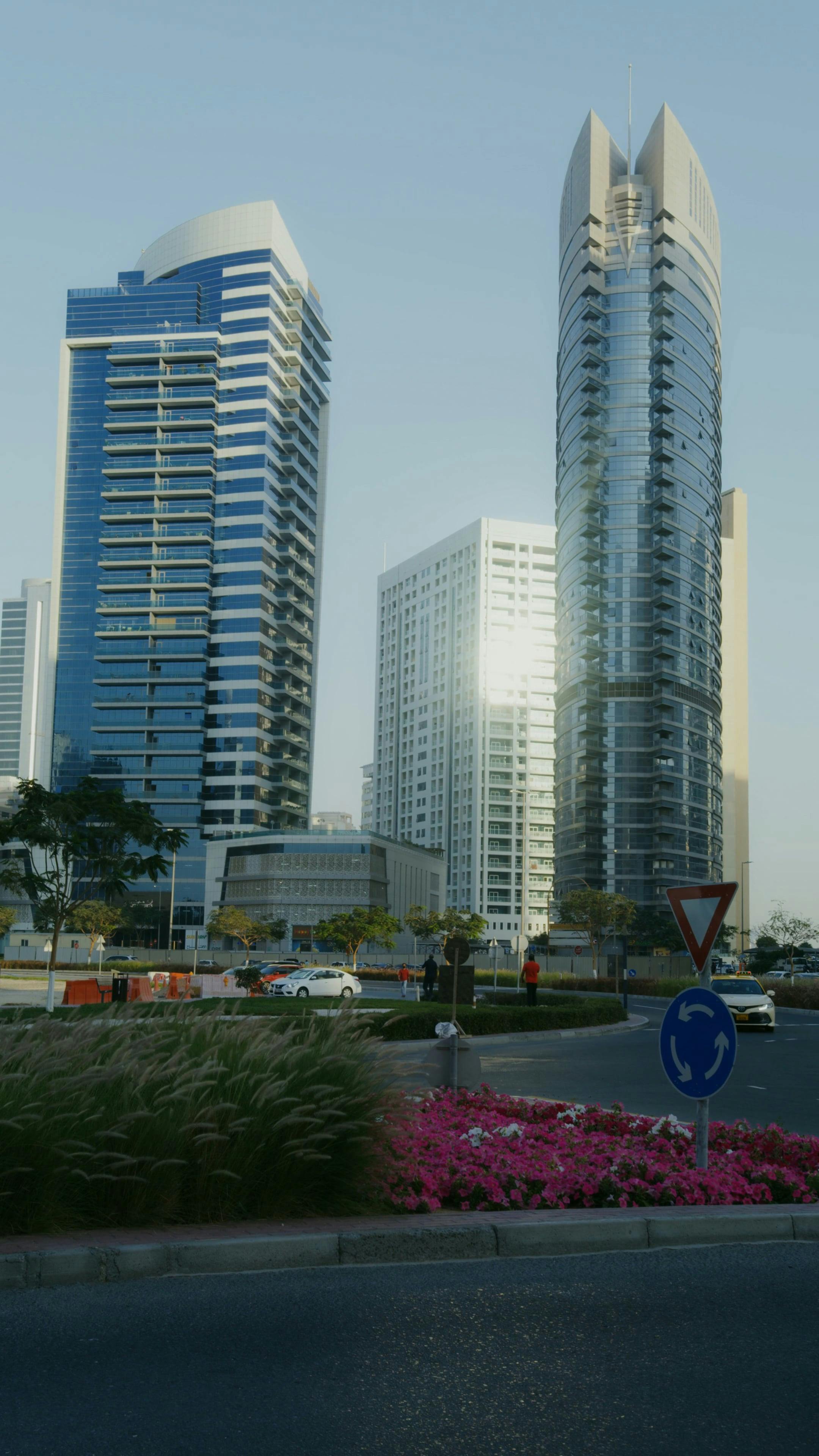 View of Tall Buildings in the City Free Stock Video Footage, Royalty ...