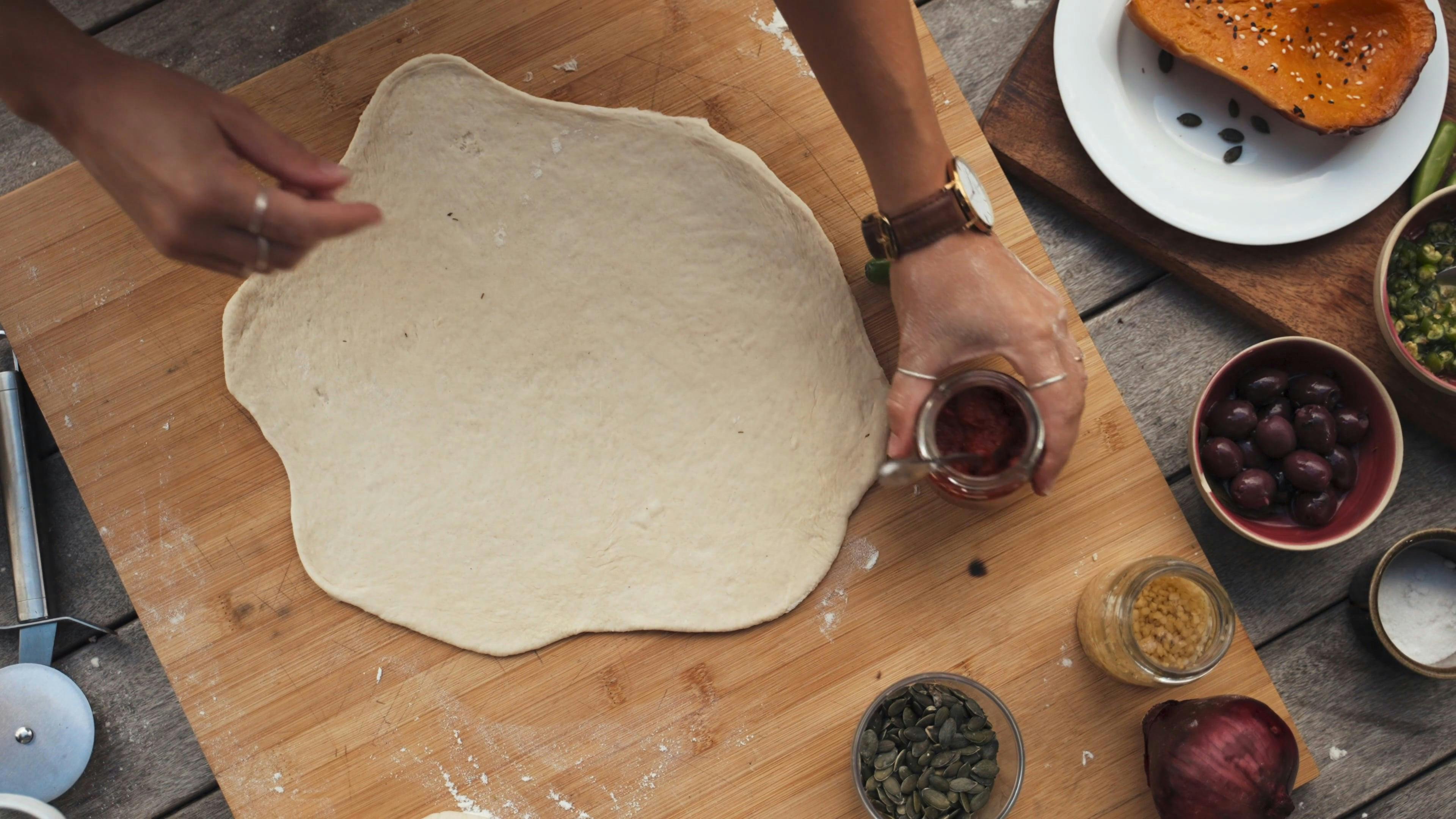 Person Making a Pizza Free Stock Video Footage, Royalty-Free 4K & HD ...