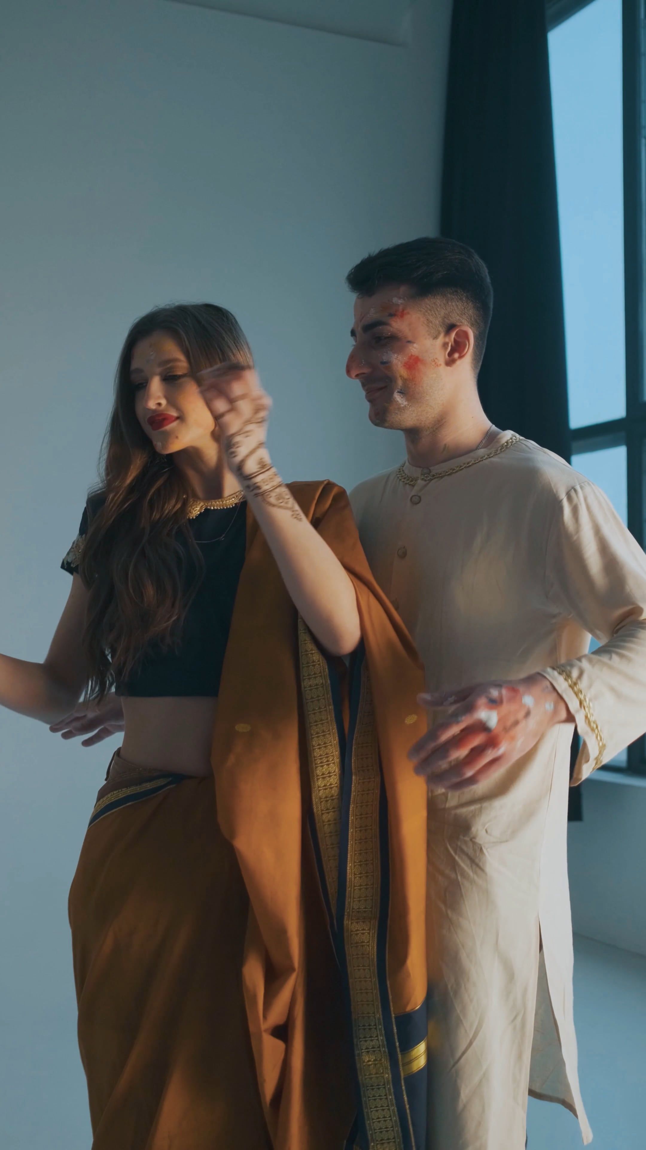 A Sweet Couple Dancing Together · Free Stock Video