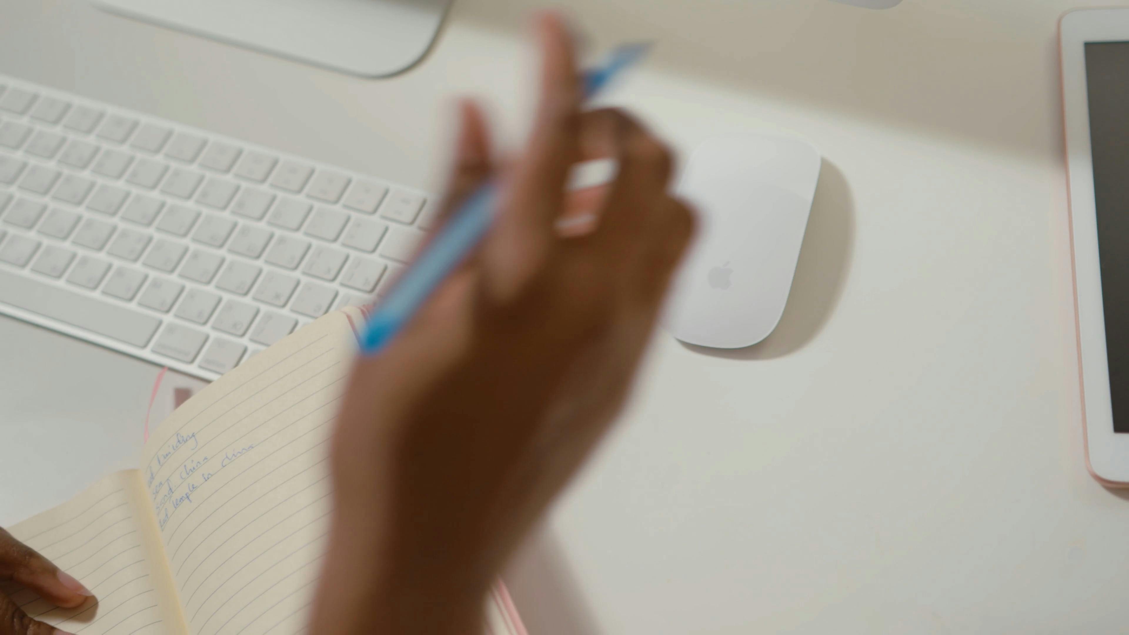 Writing on a Notebook Free Stock Video Footage, Royalty-Free 4K & HD ...