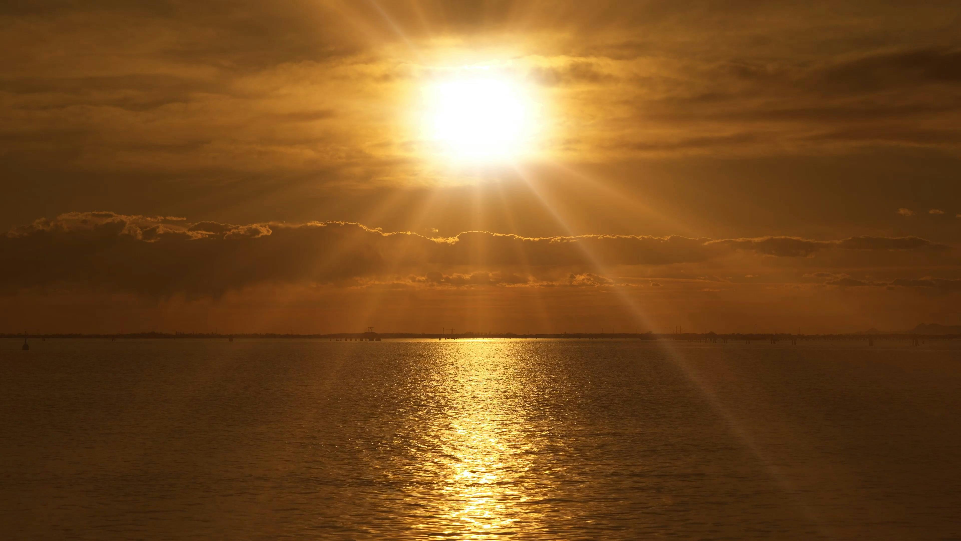 Beautiful Time Lapse Of Sunset Free Stock Video Footage, Royalty-Free ...