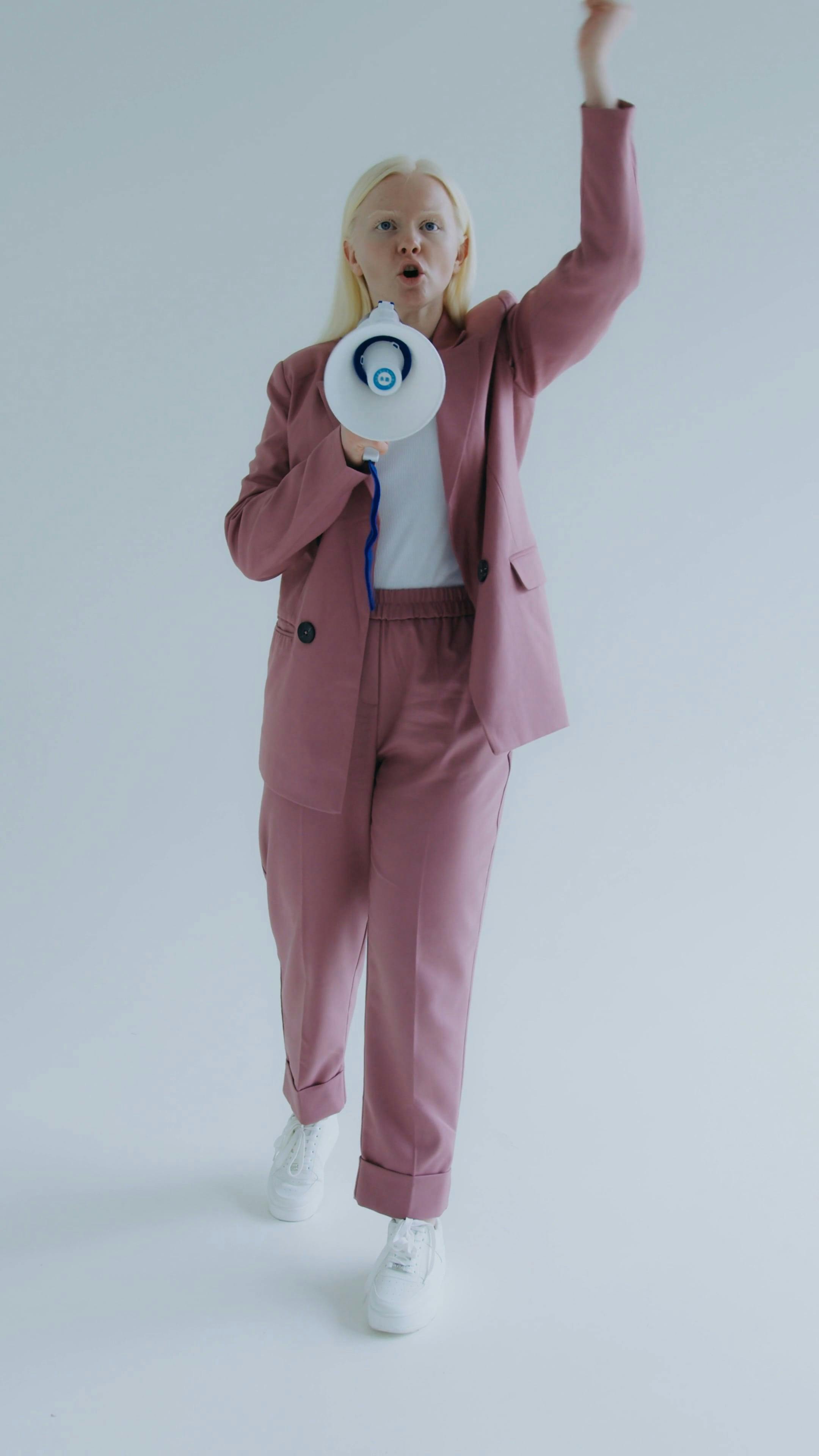 A Beautiful Woman in Bikini Showing Middle Finger Free Stock Video ...