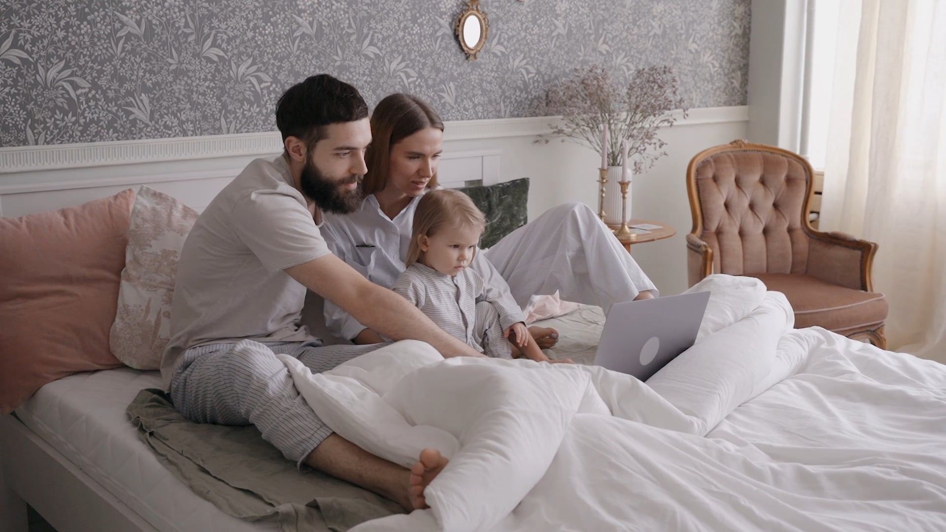 Family Watching Together Free Stock Video Footage, Royalty-Free 4K & HD ...