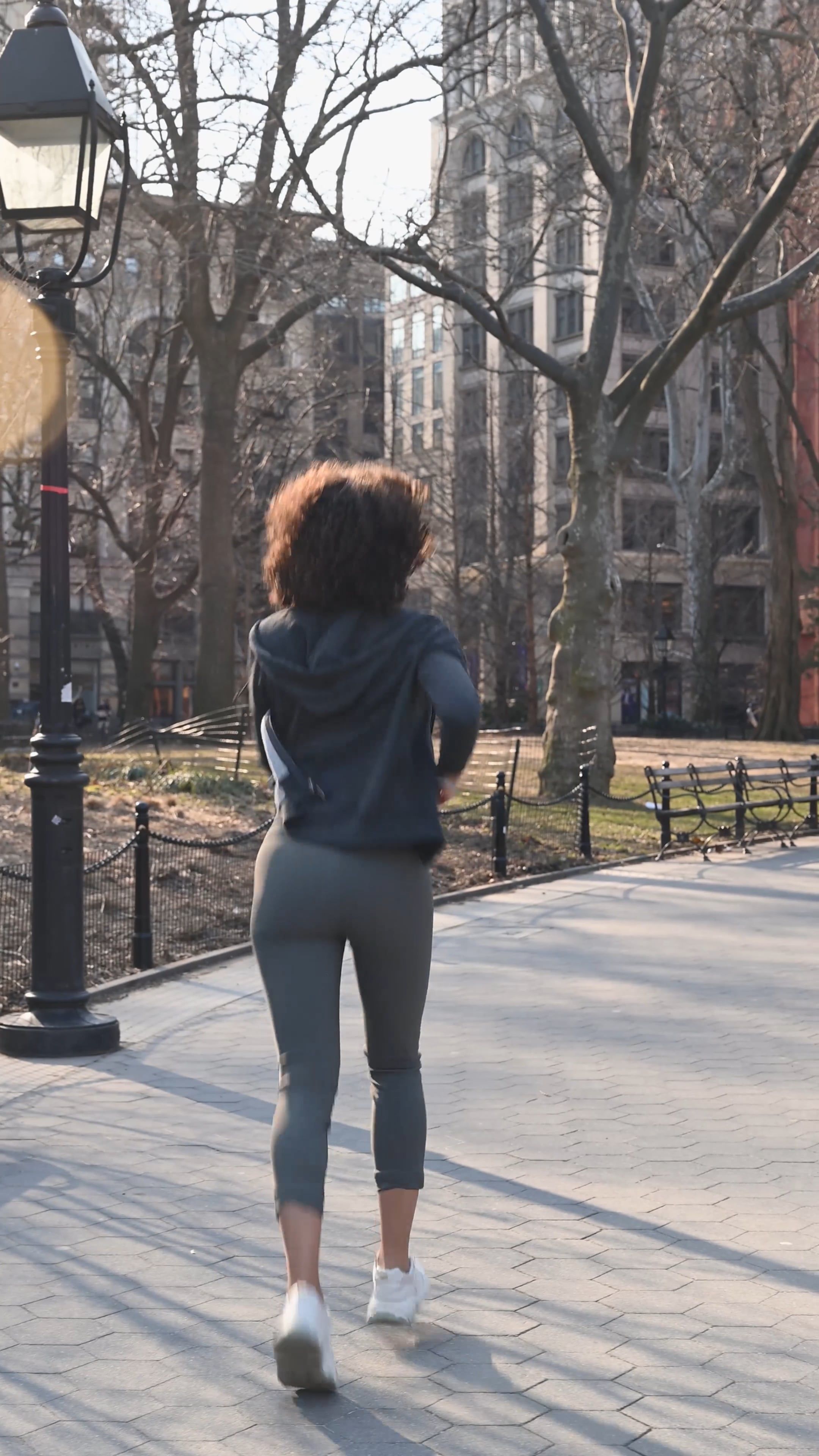 Woman Jogging Outdoors Free Stock Video Footage, Royalty-Free 4K & HD ...