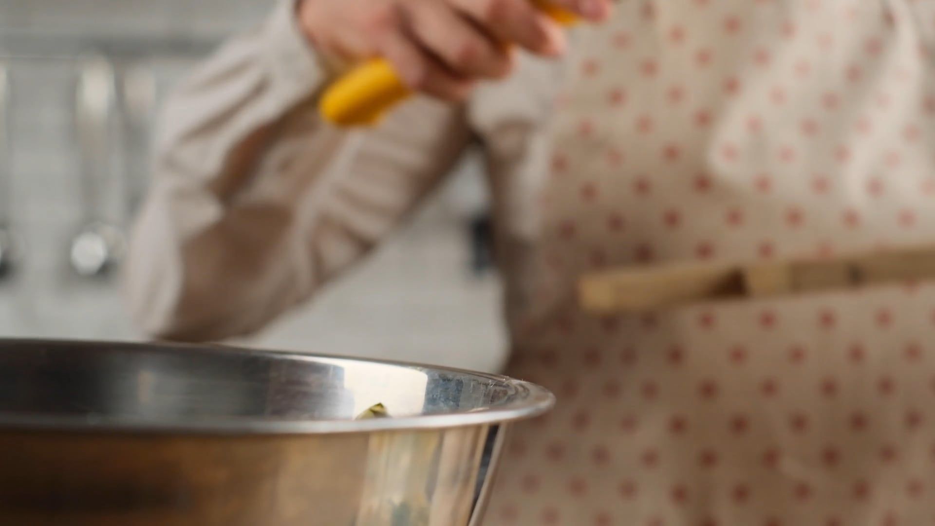 Person Putting Ingredients in a Bowl Free Stock Video Footage, Royalty ...