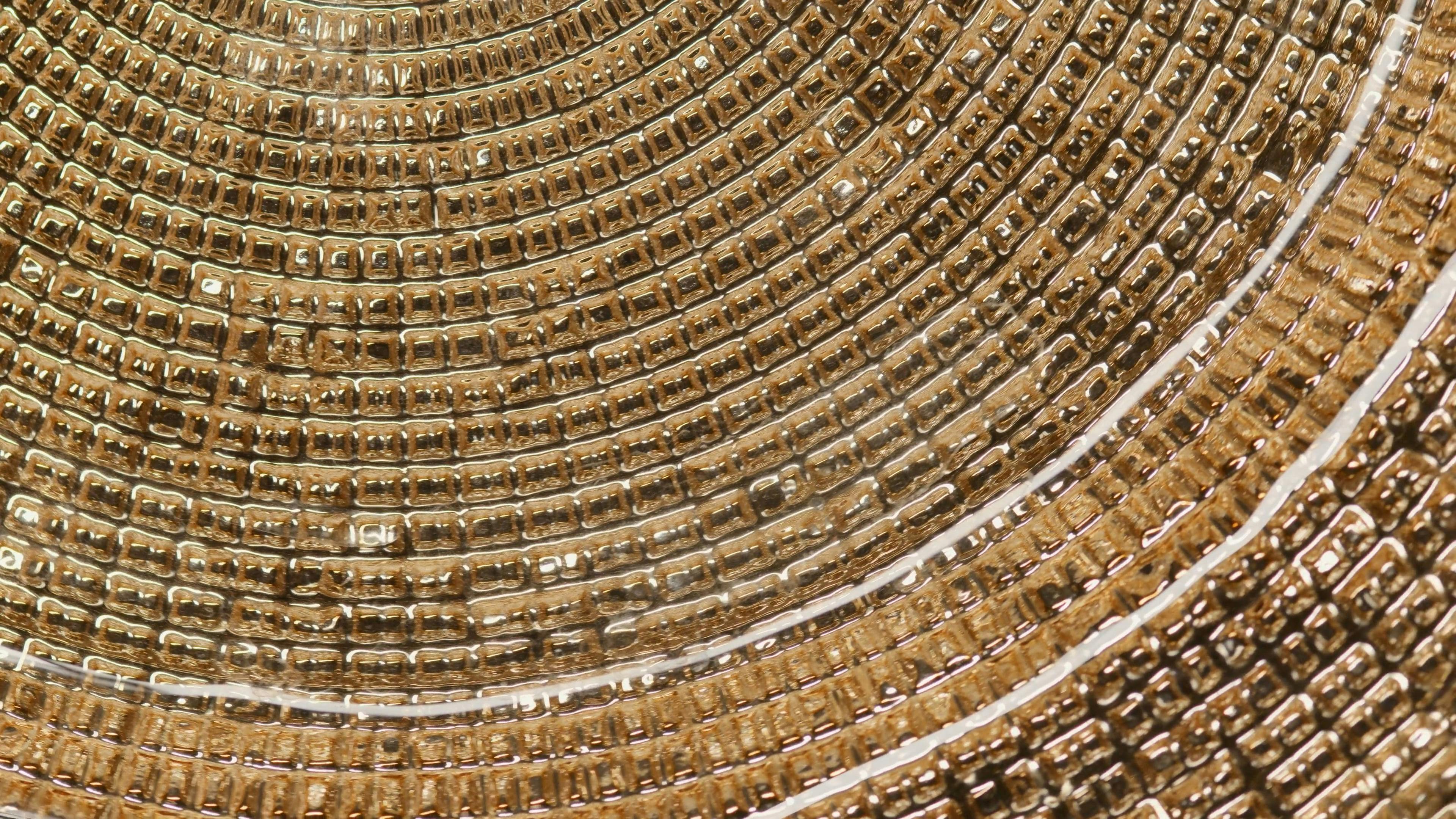 A Gold Round Surface Spinning Free Stock Video Footage, Royalty-Free 4K ...