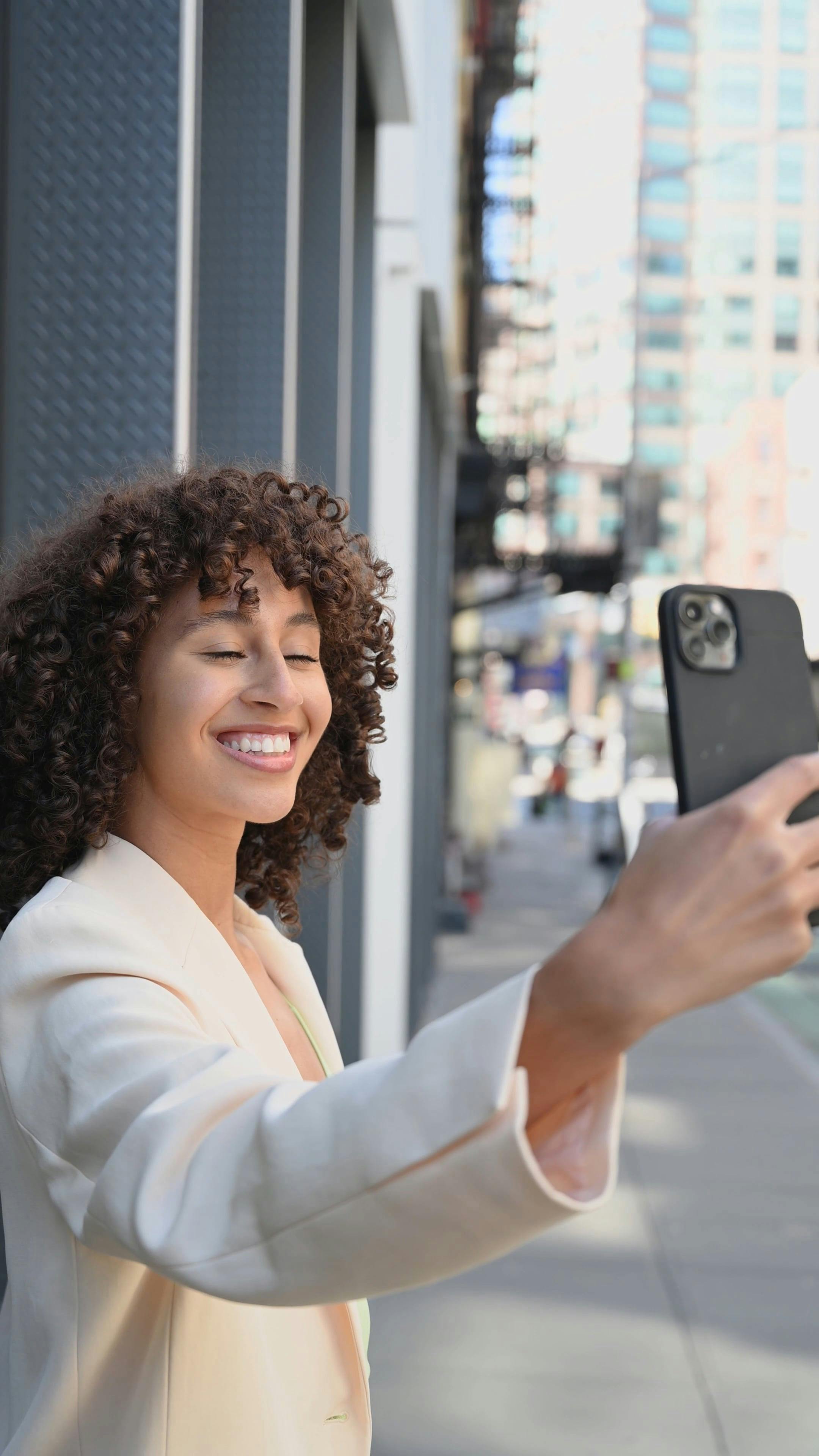 Woman Taking a Selfie Free Stock Video Footage, Royalty-Free 4K & HD ...