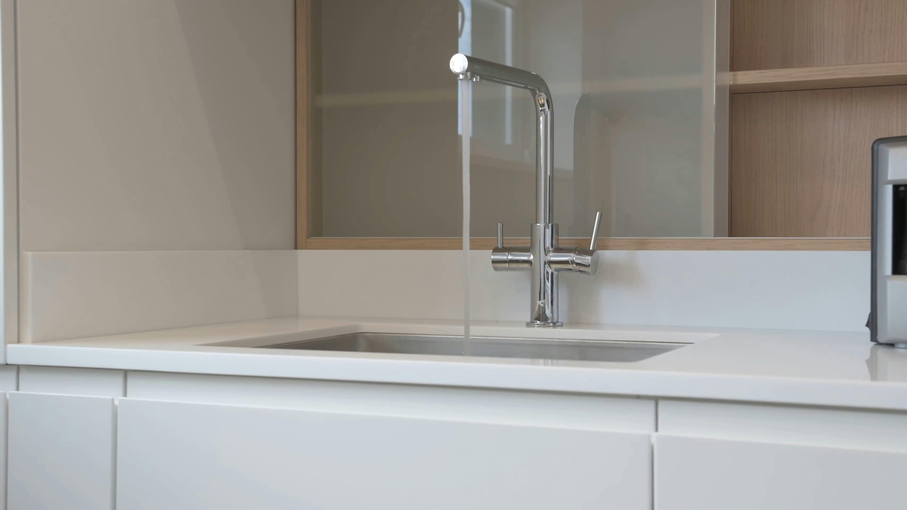 Open Kitchen Faucet Free Stock Video Footage, Royalty-Free 4K & HD ...