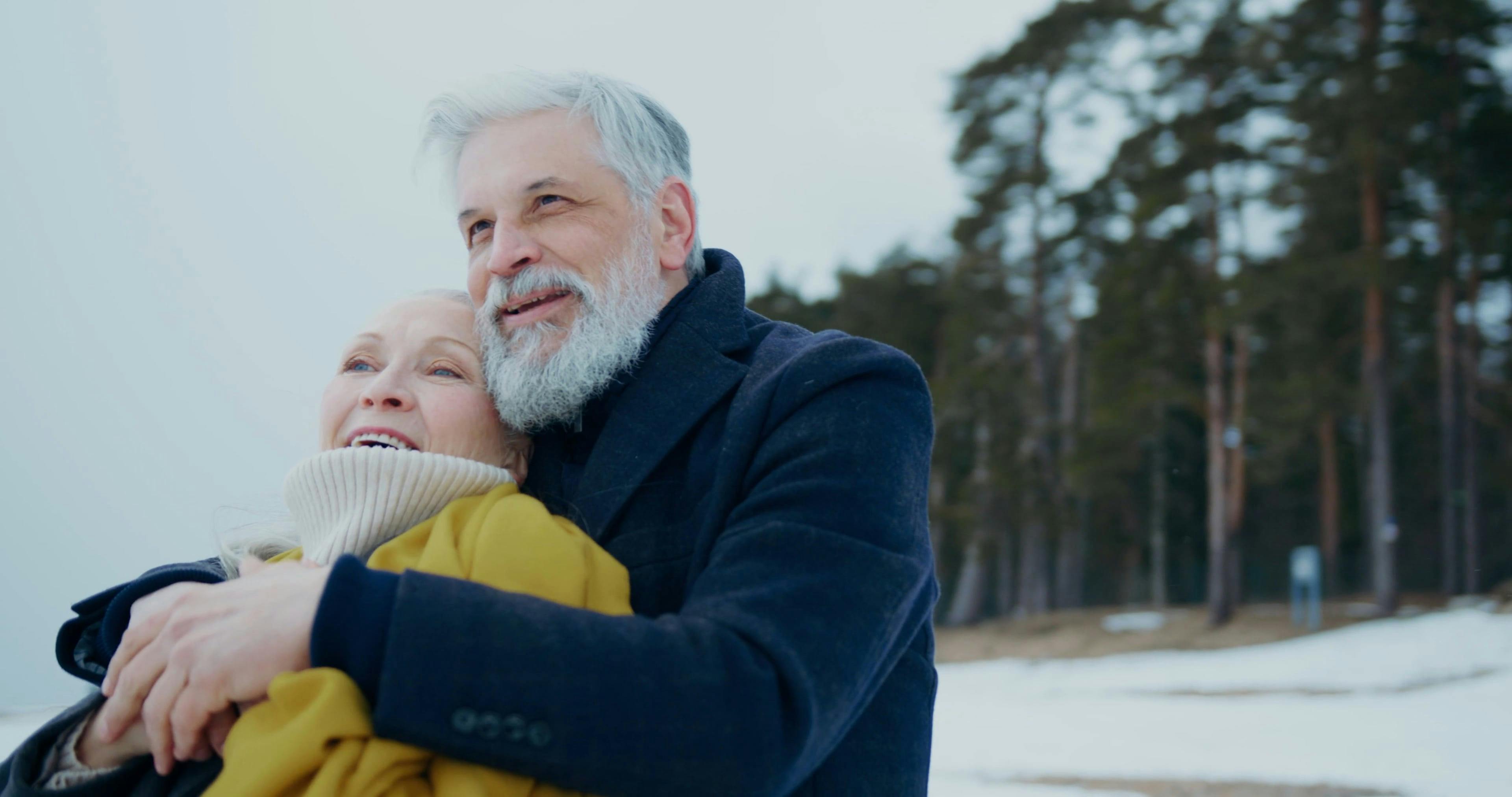 Affectionate Hug of a Couple Free Stock Video Footage, Royalty-Free 4K ...