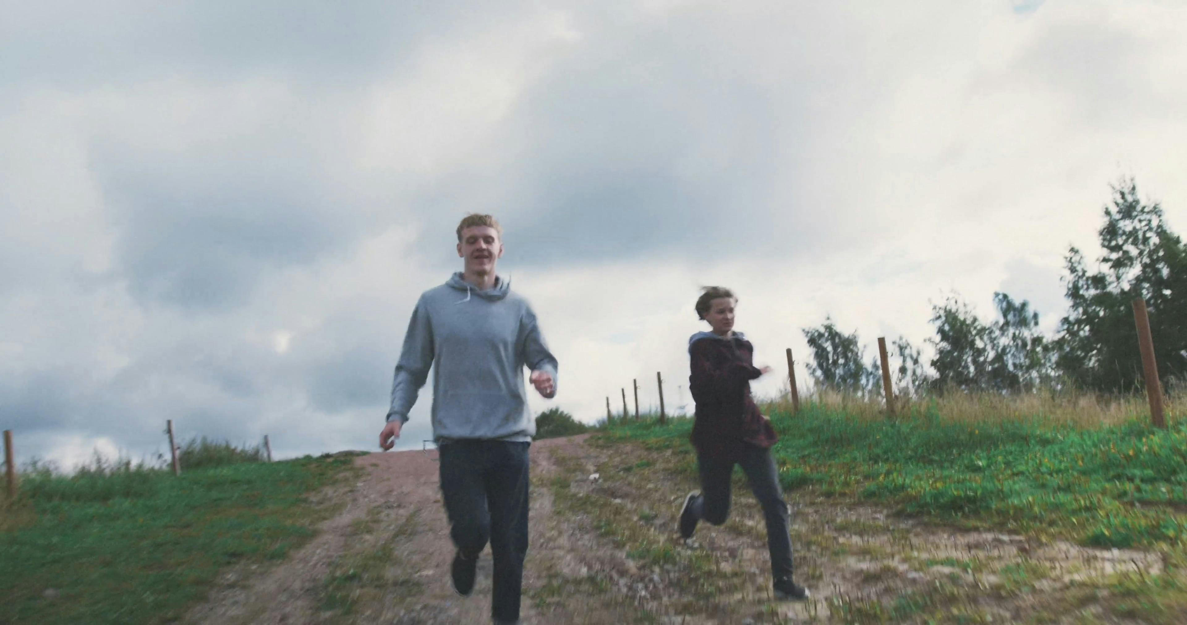 People Running in a Field Free Stock Video Footage, Royalty-Free 4K ...