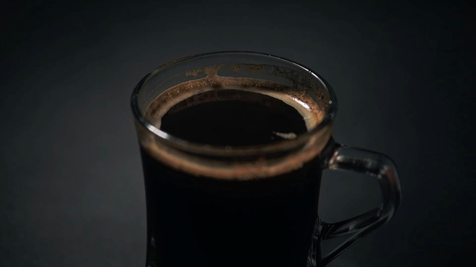 Close Up View of Coffee Dropping on a Mug Free Stock Video Footage ...