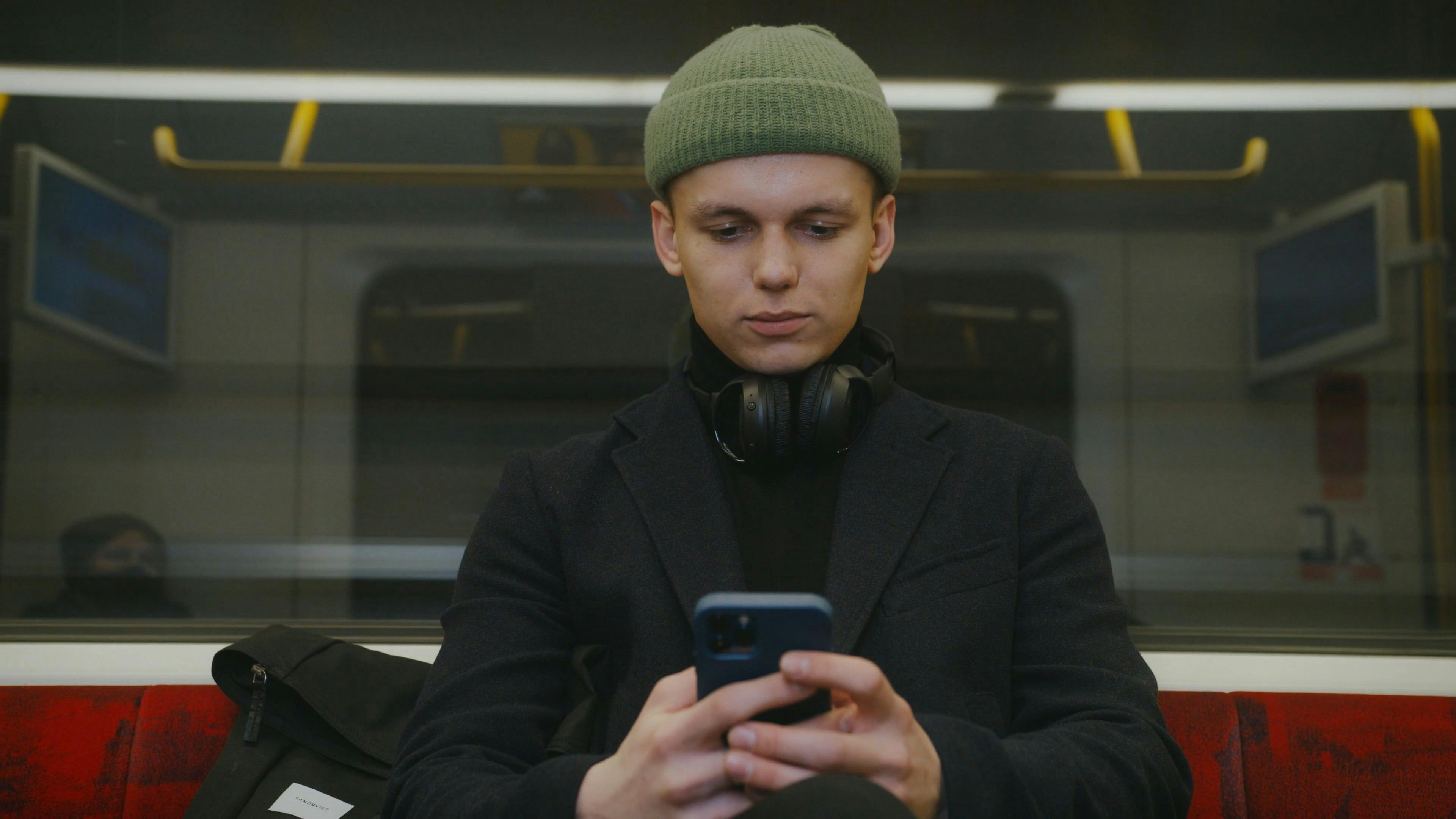 Man Using His Smartphone Free Stock Video Footage, Royalty-Free 4K & HD ...