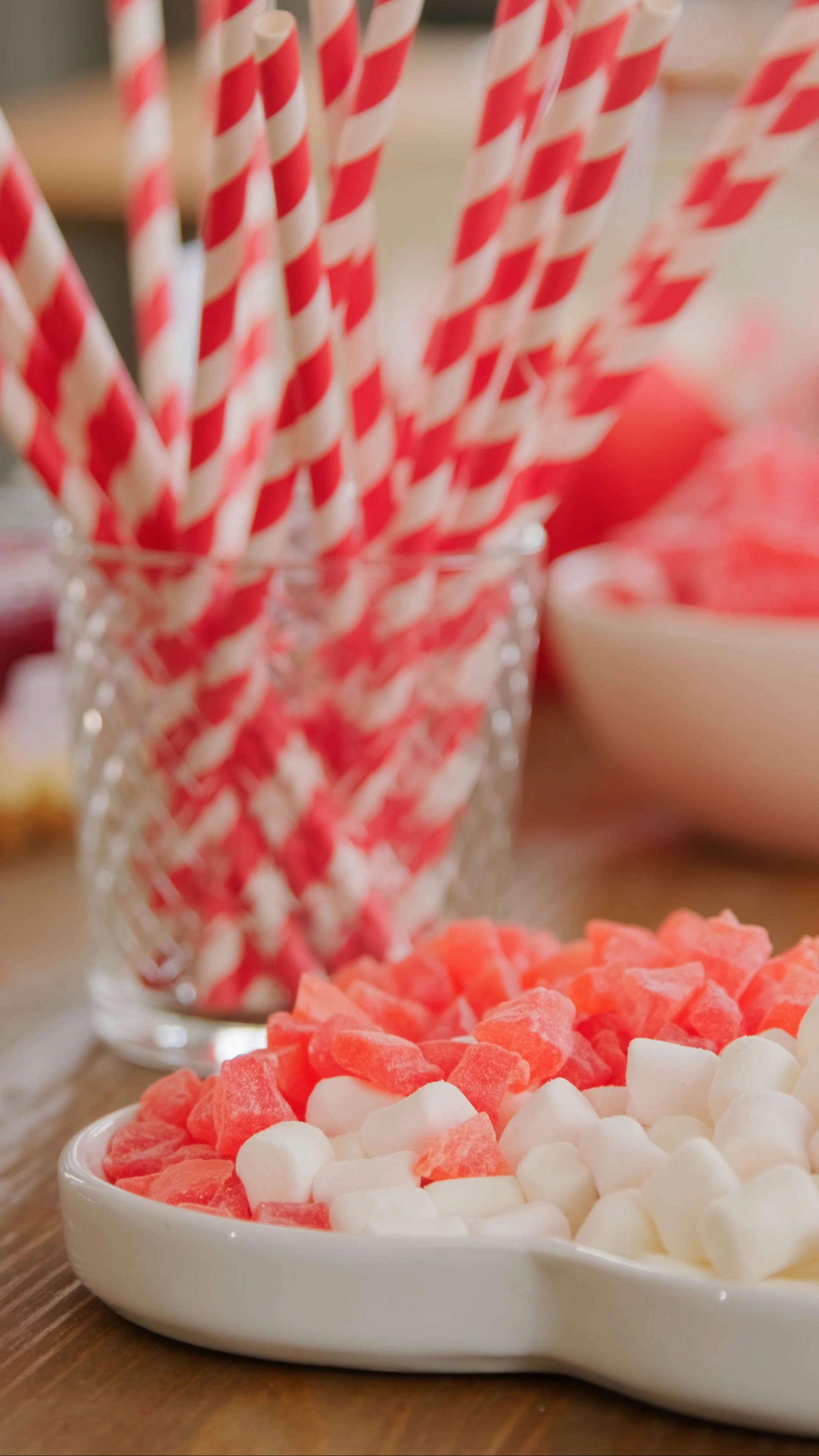 Tracking Shot of Candies on Dessert Table Free Stock Video Footage ...