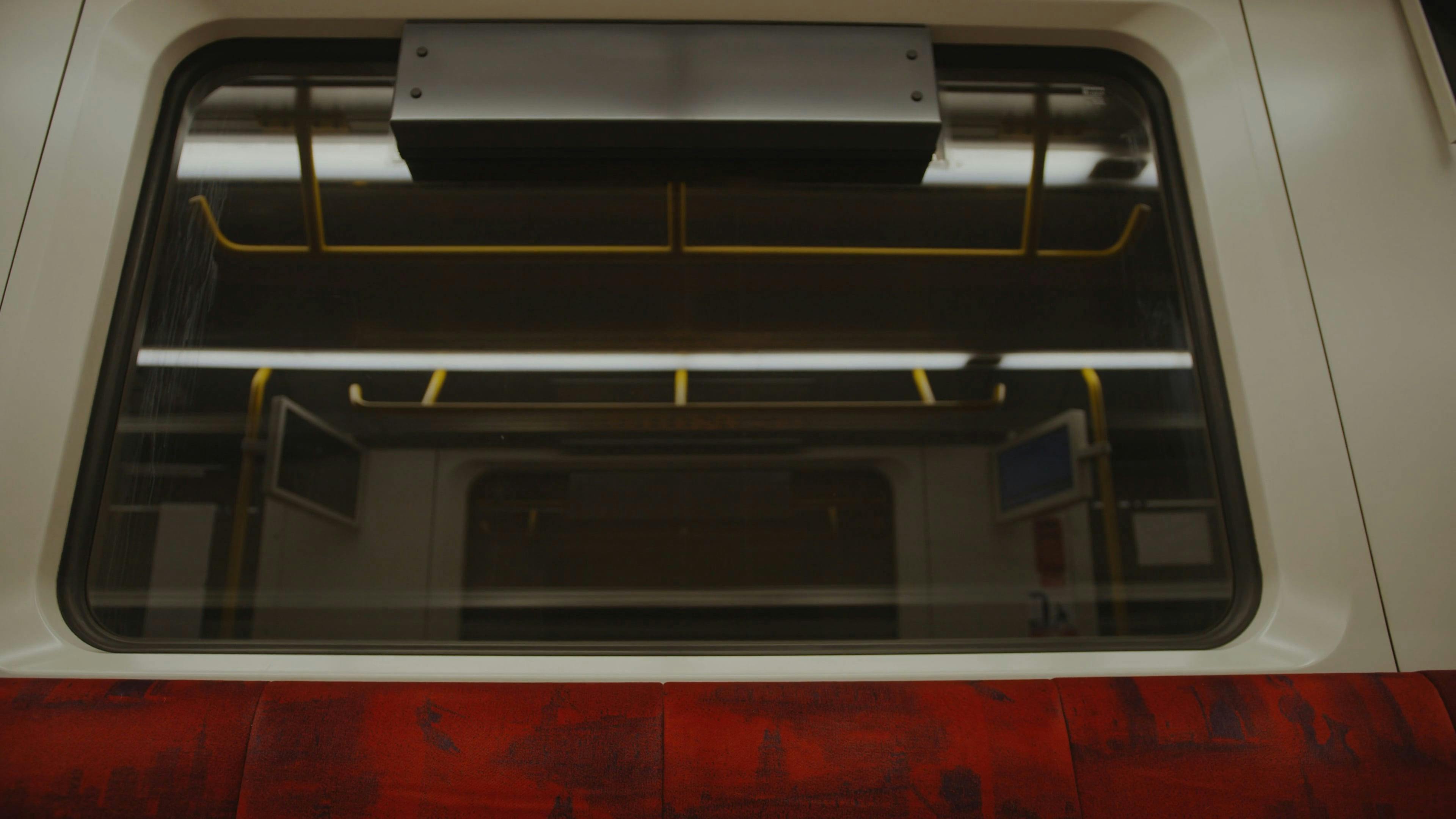 Video of a Train's Window · Free Stock Video