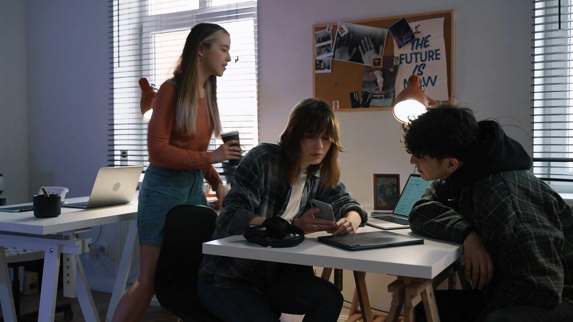 Group Of People Sharing Ideas At Work Free Stock Video Footage, Royalty ...