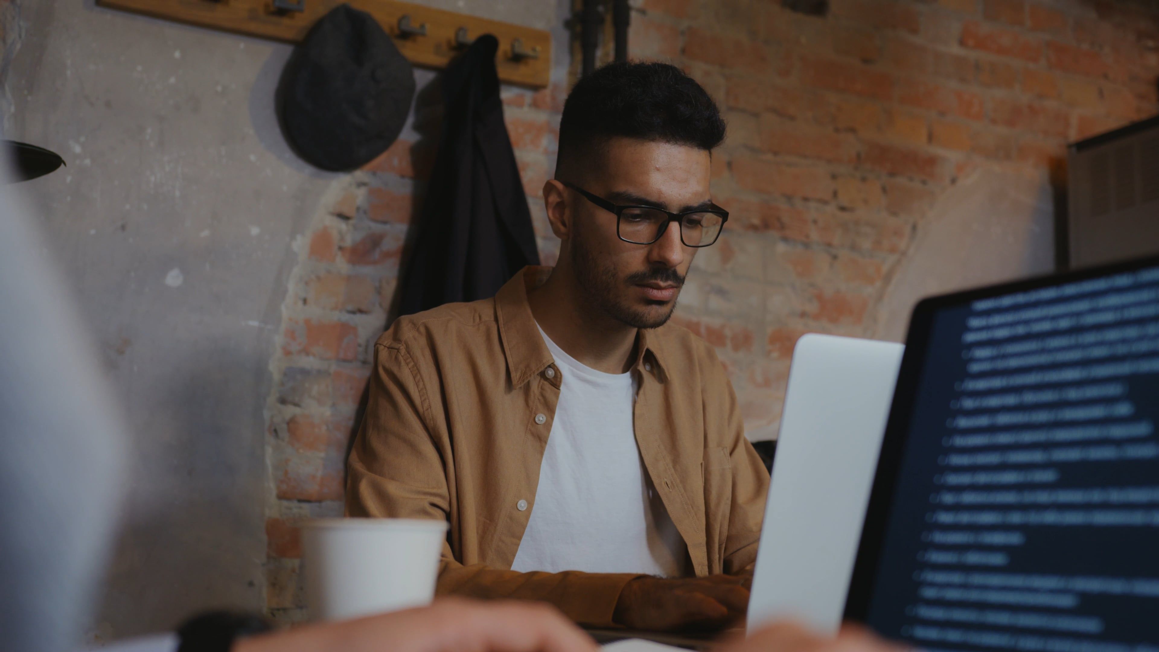 Man Using Laptop Free Stock Video Footage, Royalty-Free 4K & HD Video Clip