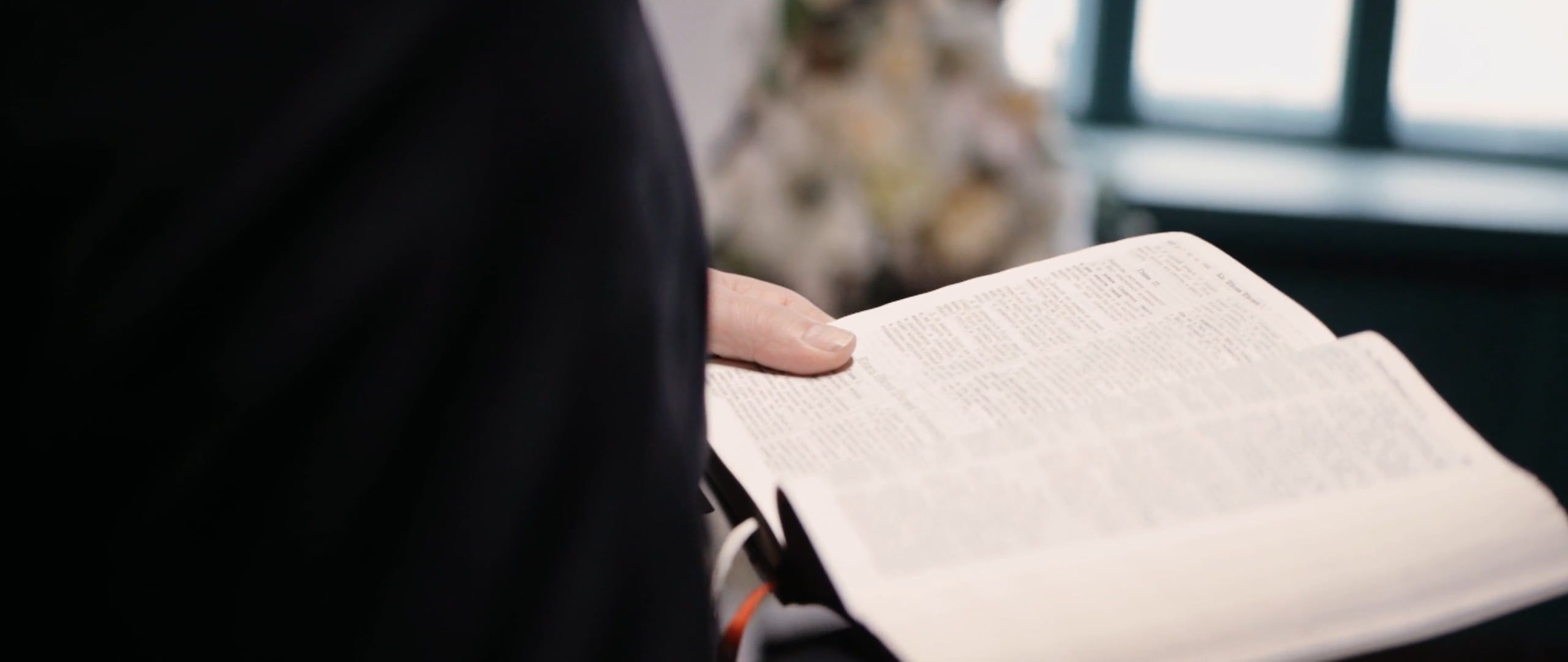 A Pastor having Bible Reading · Free Stock Video