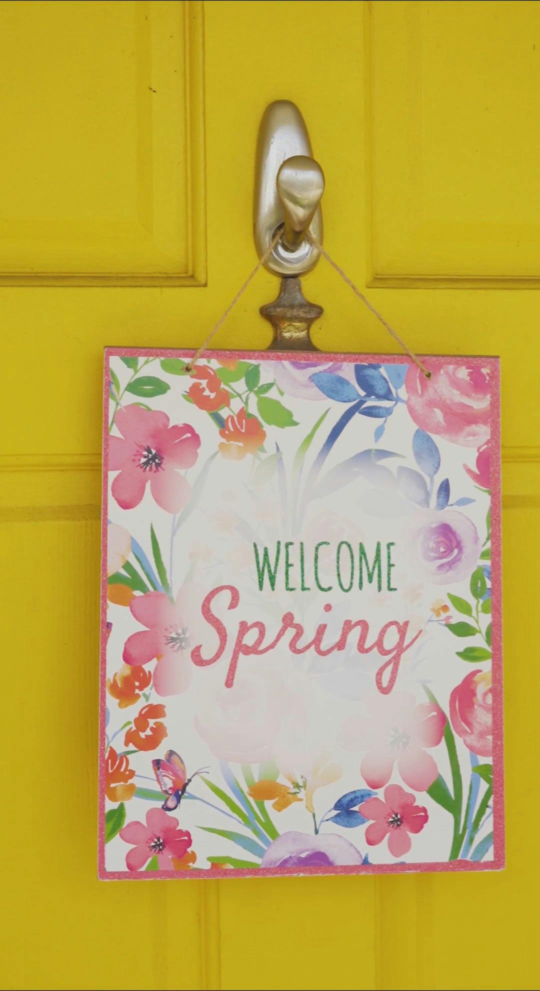 A Signage Board Hanging on the Door Handle Free Stock Video Footage ...