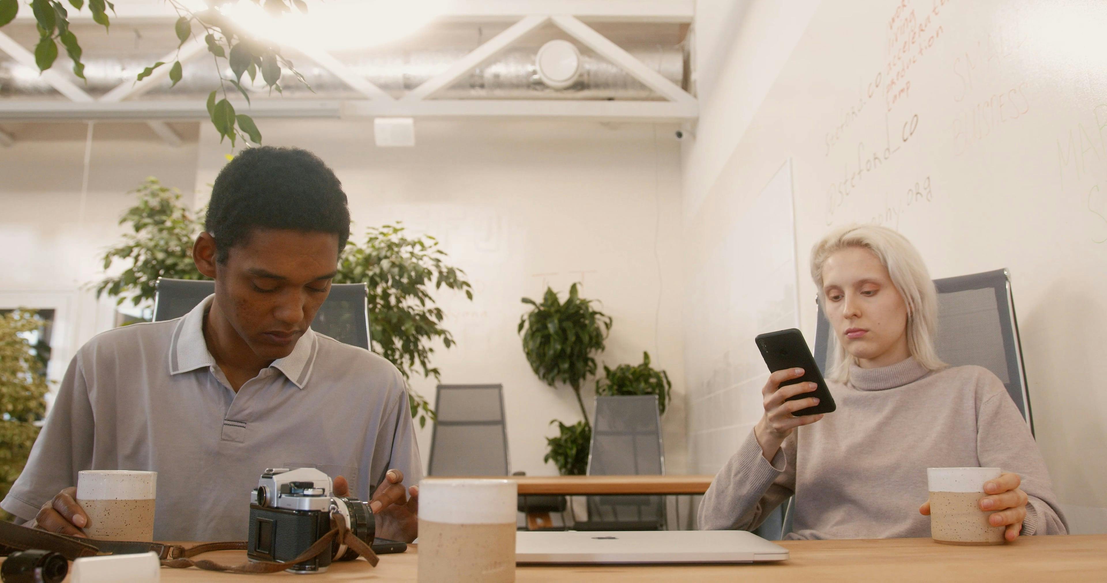 People Using Their Phones Free Stock Video Footage, Royalty-Free 4K ...